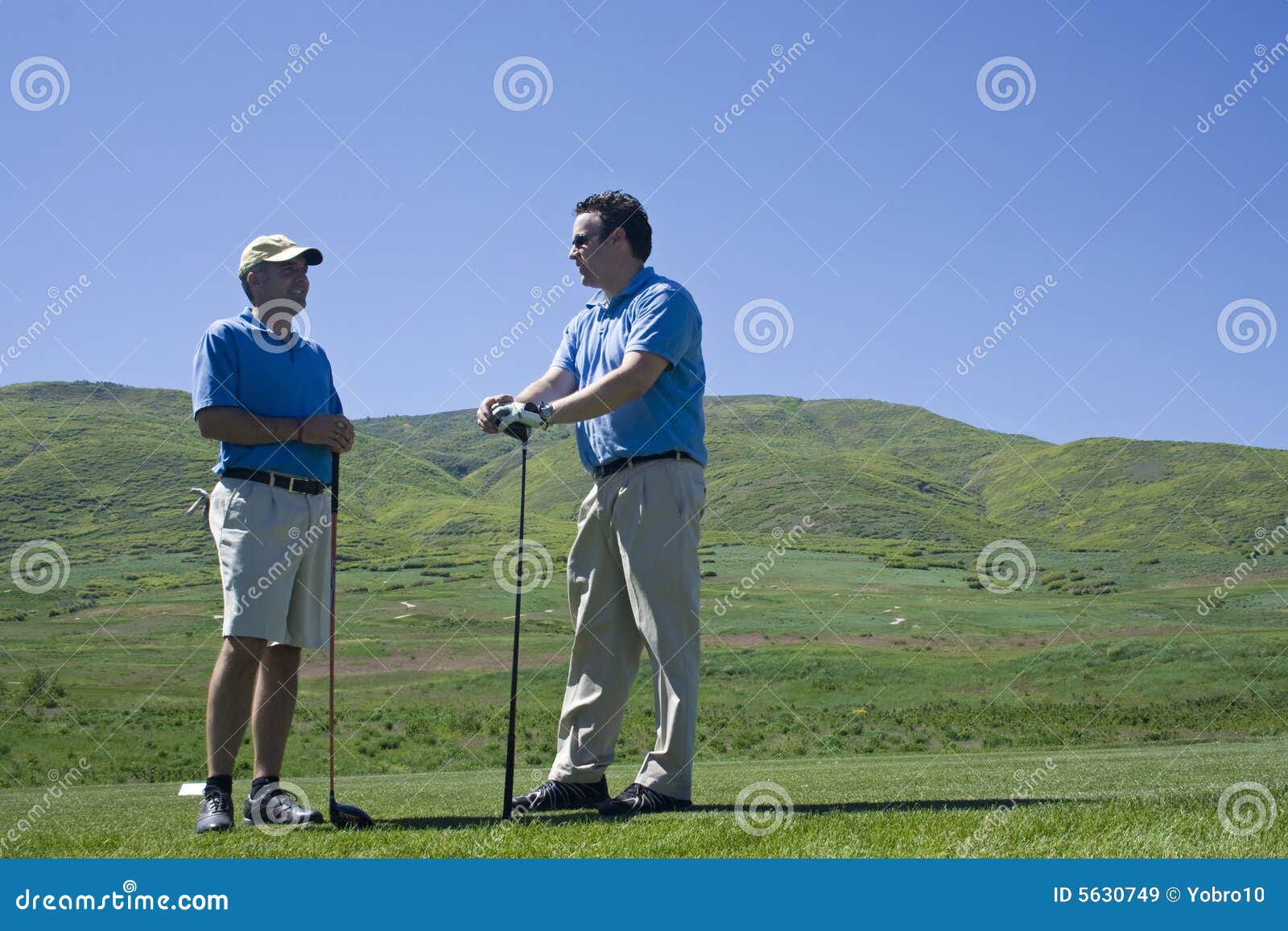 Golfing Buddies stock image. Image of golfing, friends - 5630749