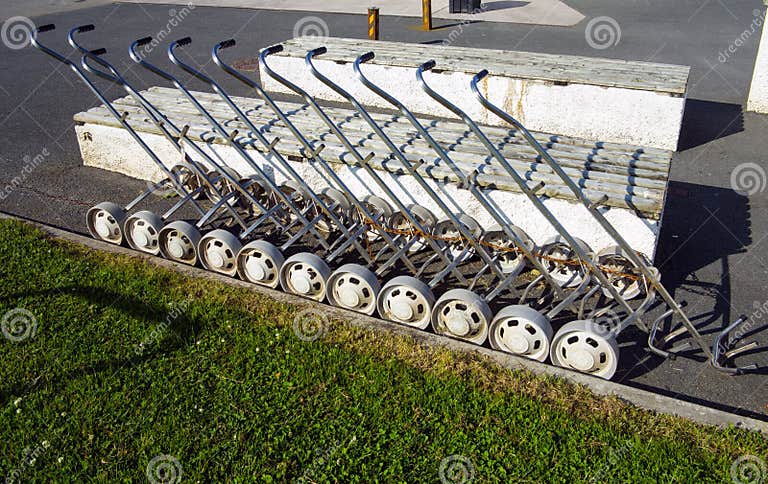 Golfing caddys stock photo. Image of outside, competition - 33411980