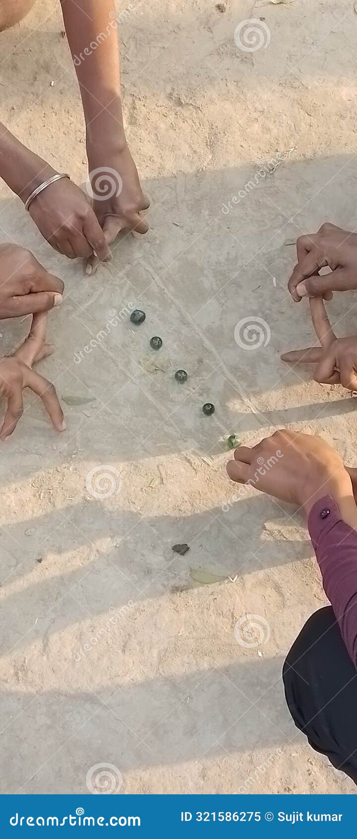 Goli Kancha Childhood Play stock image. Image of goli - 321586275