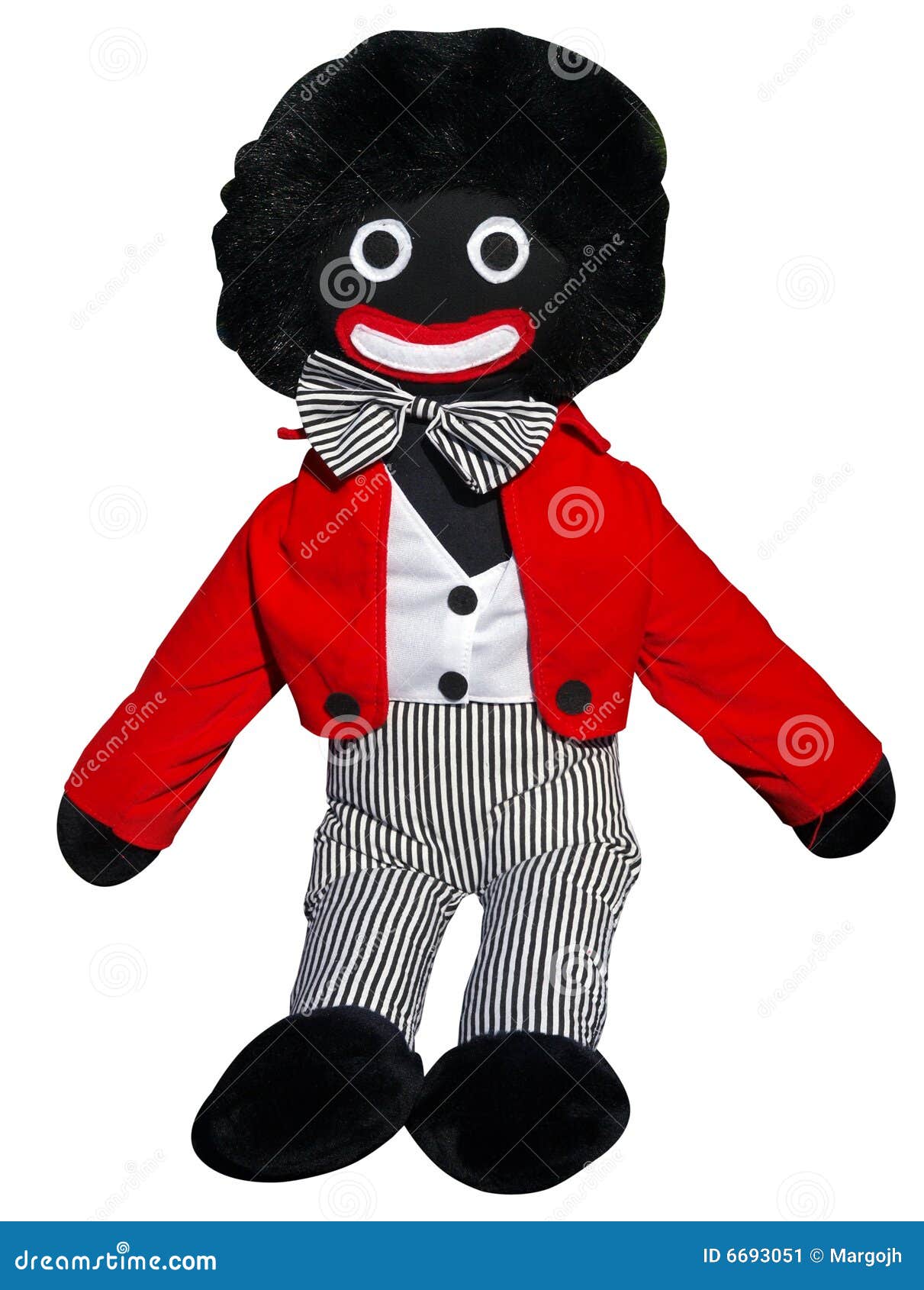 Gollywog stock image. Image of stripes, path, ears, eyes - 6693051