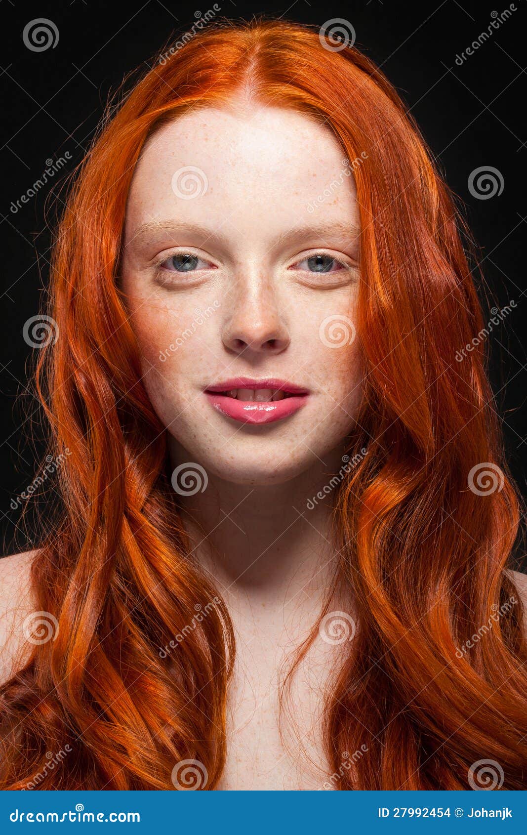 Golvend Rood Haar stock foto. Image of bruin, perfect - 27992454