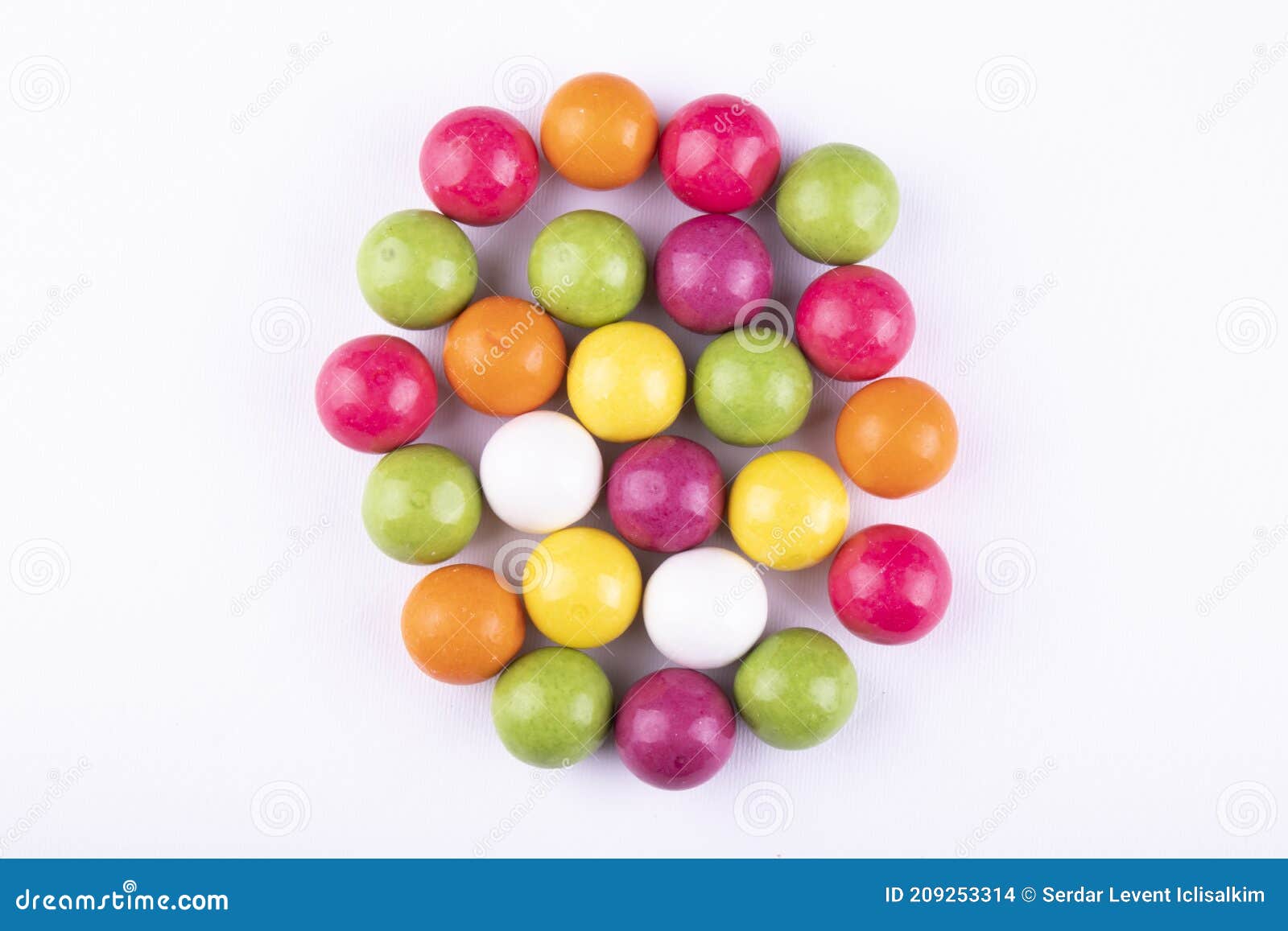 Goma e doce de cor clara foto de stock. Imagem de colorido - 209253314