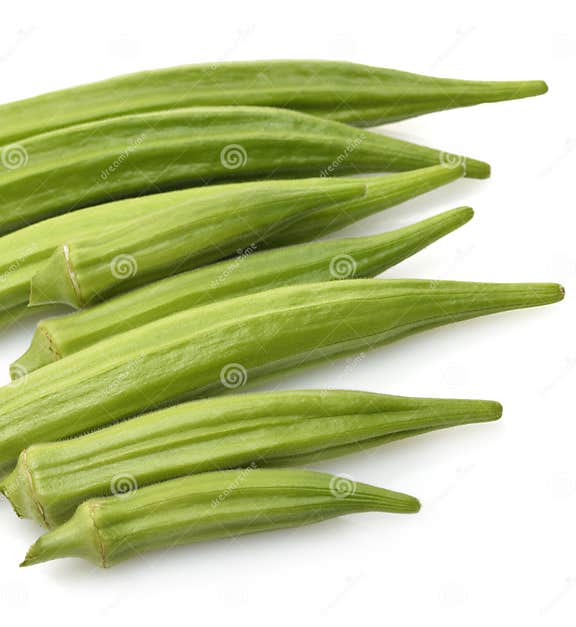 Gombo fotografia stock. Immagine di gombo, verdura, chiusura - 26083822