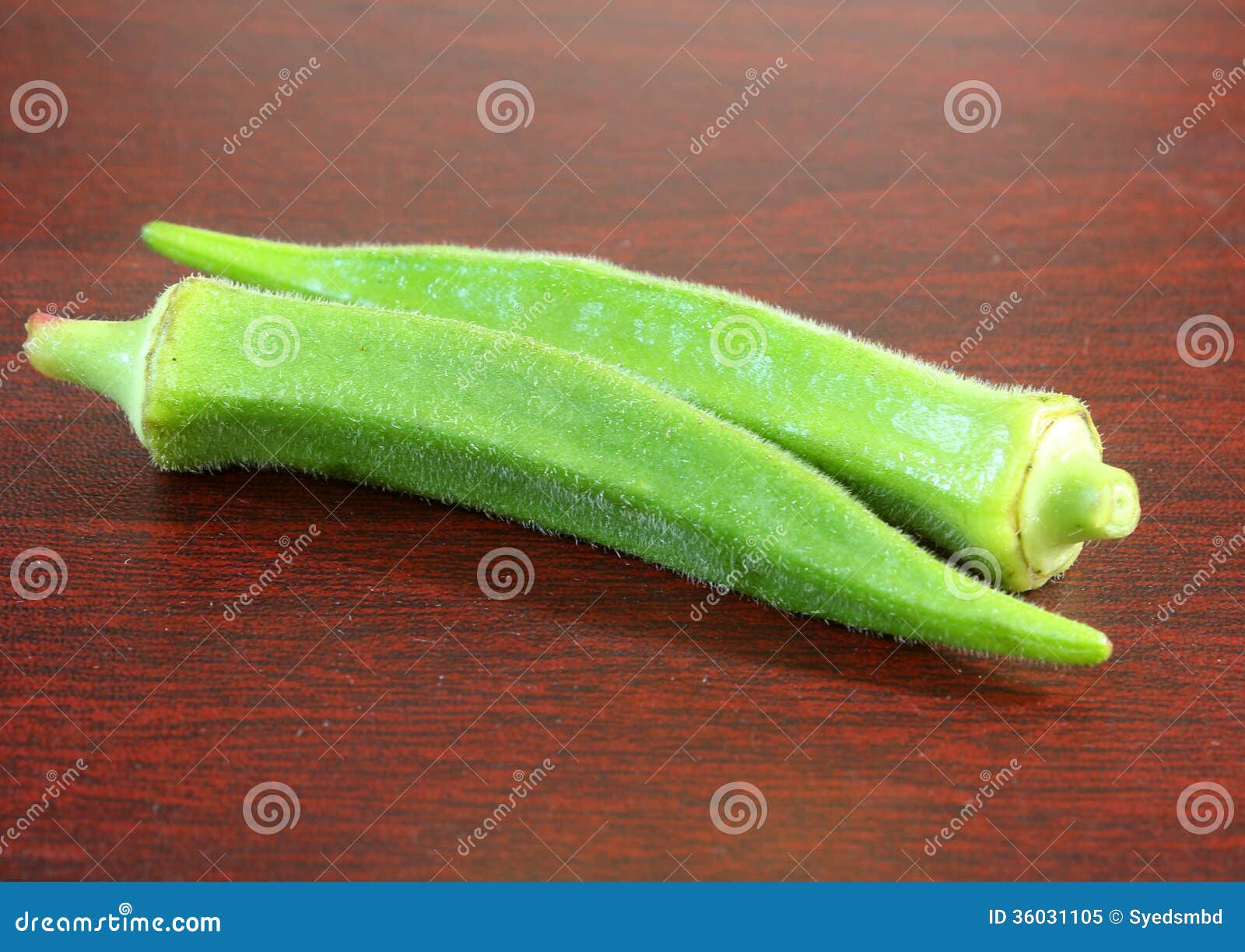 Gombo image stock. Image du studio, ingrédient, longtemps - 36031105