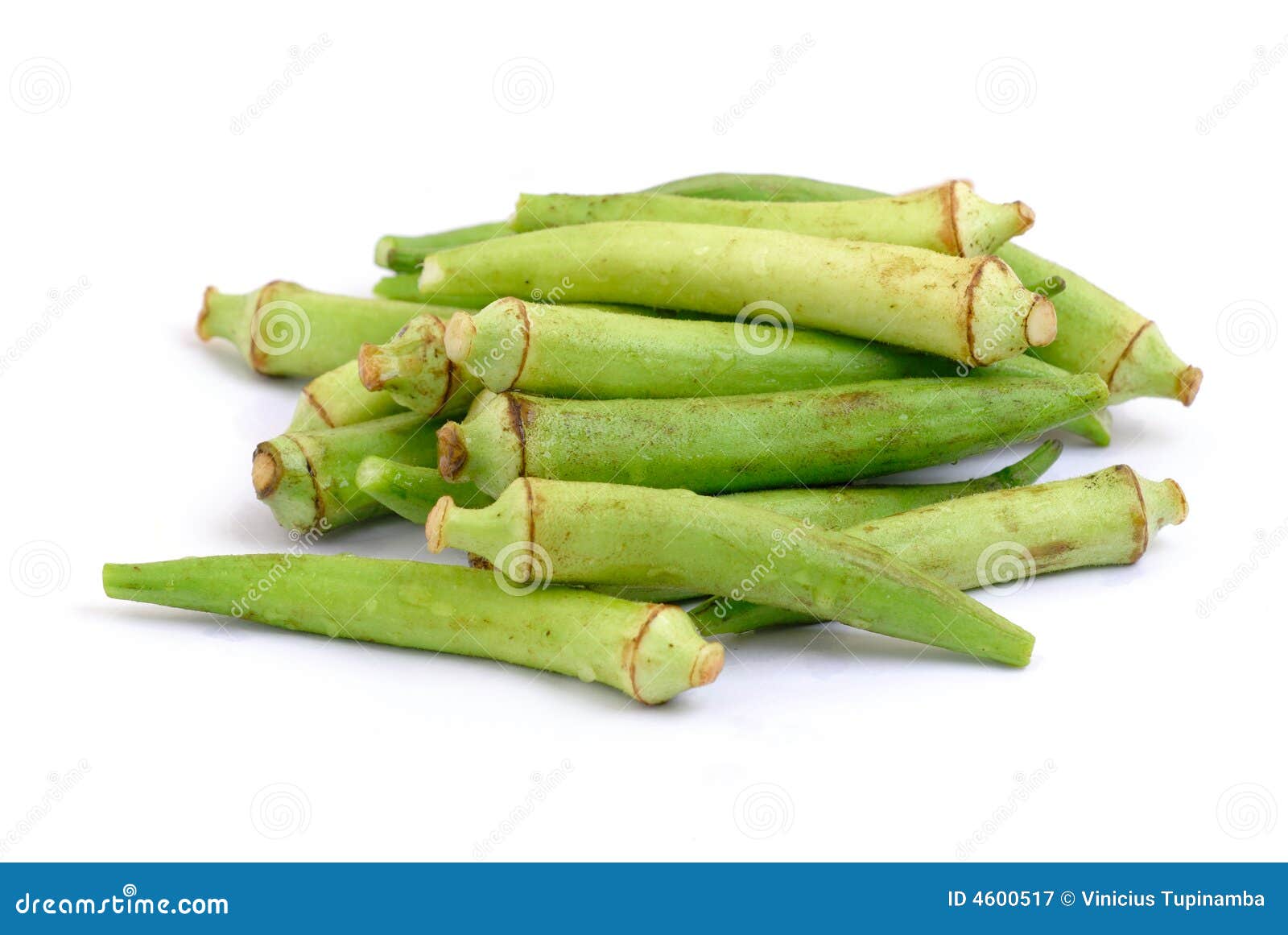 Gombo image stock. Image du gombo, nourriture, sain, organique - 4600517