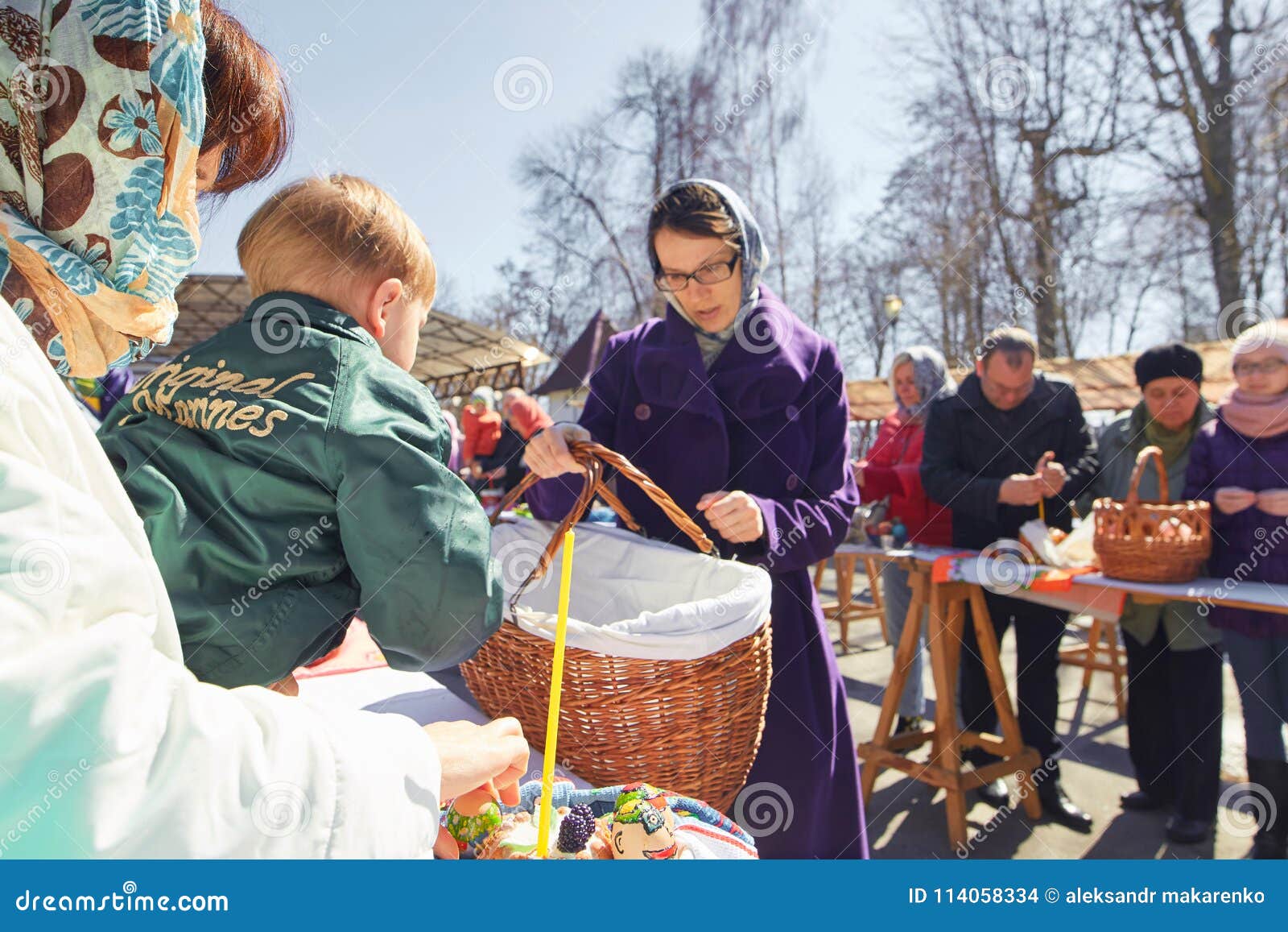 GOMEL, BELARUS - 7 April 2018: Church of St. George the Victorious ...