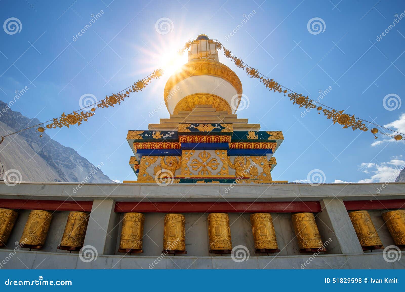 Gompa stock photo. Image of praying, indian, culture - 51829598