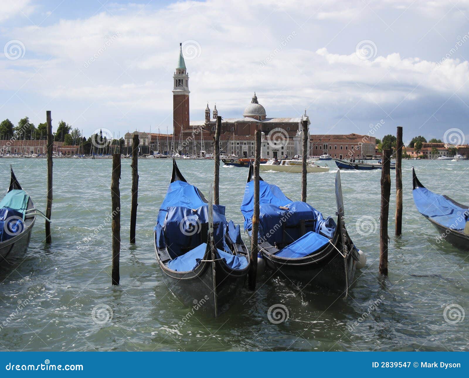 Gondeln In Venedig Bild. Bild: 2839547