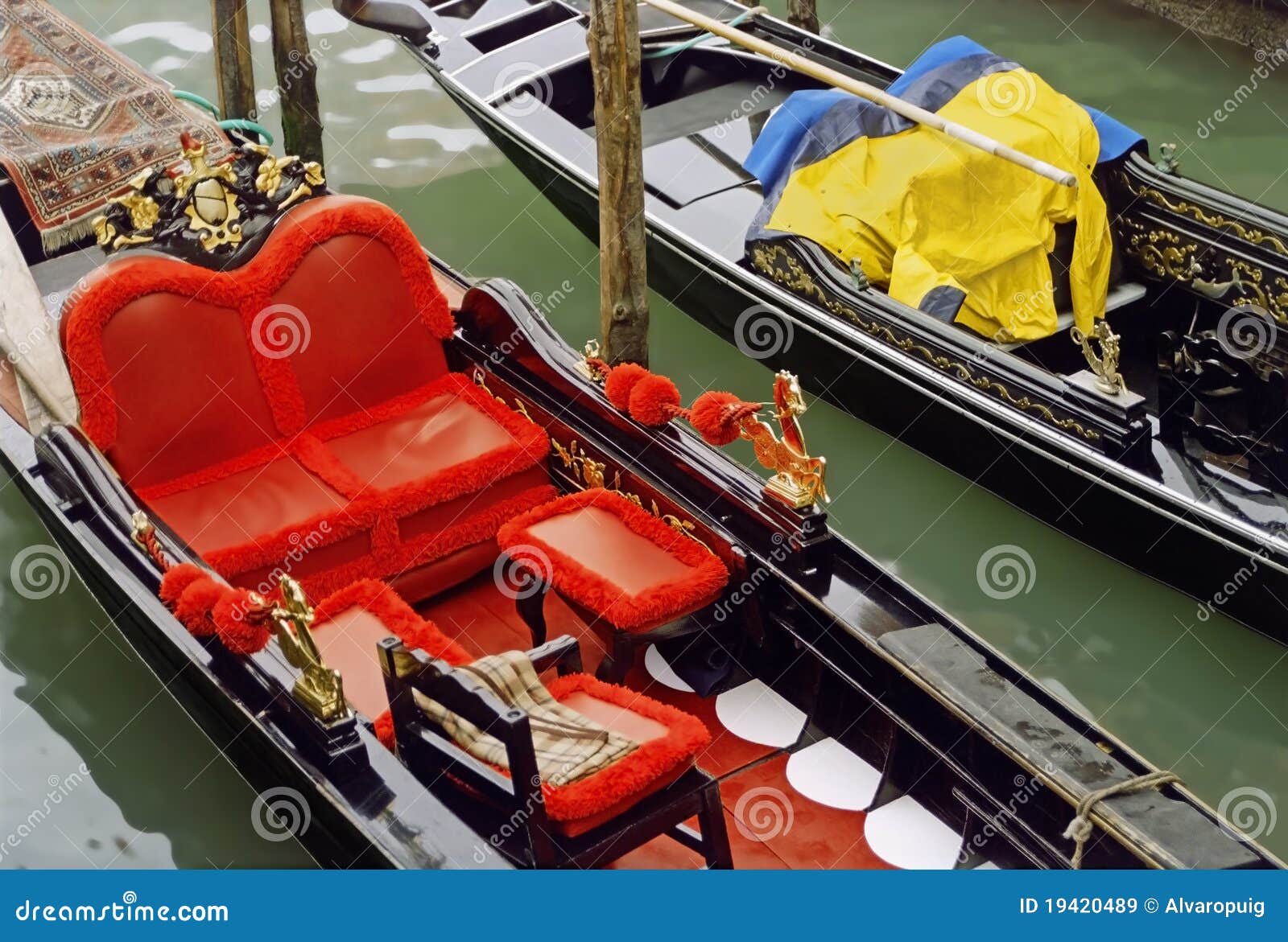 Gondola stock image. Image of channel, italy, canal, barge - 19420489