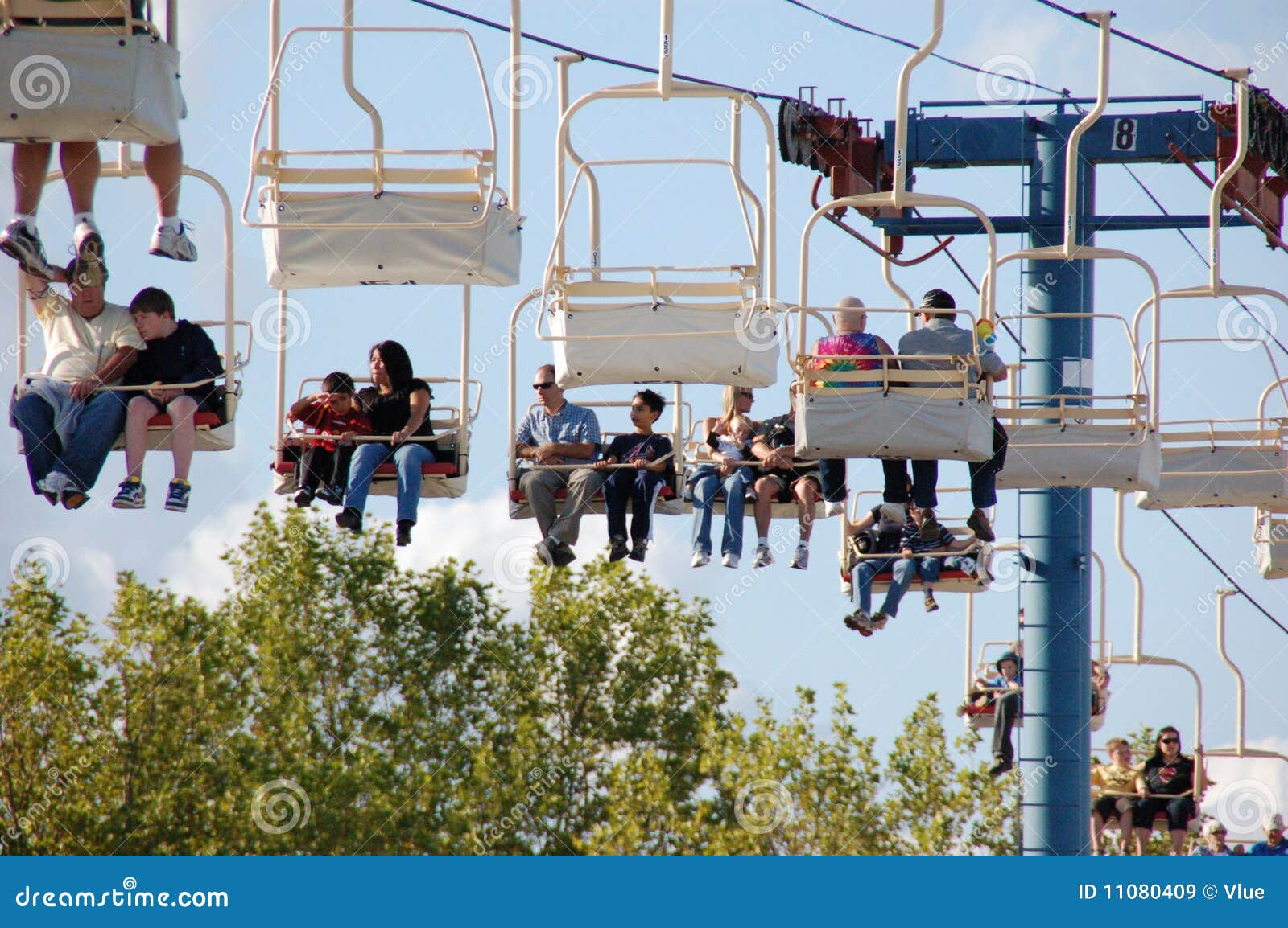 Gondola at the Oregon State Fair Editorial Stock Image - Image of ...