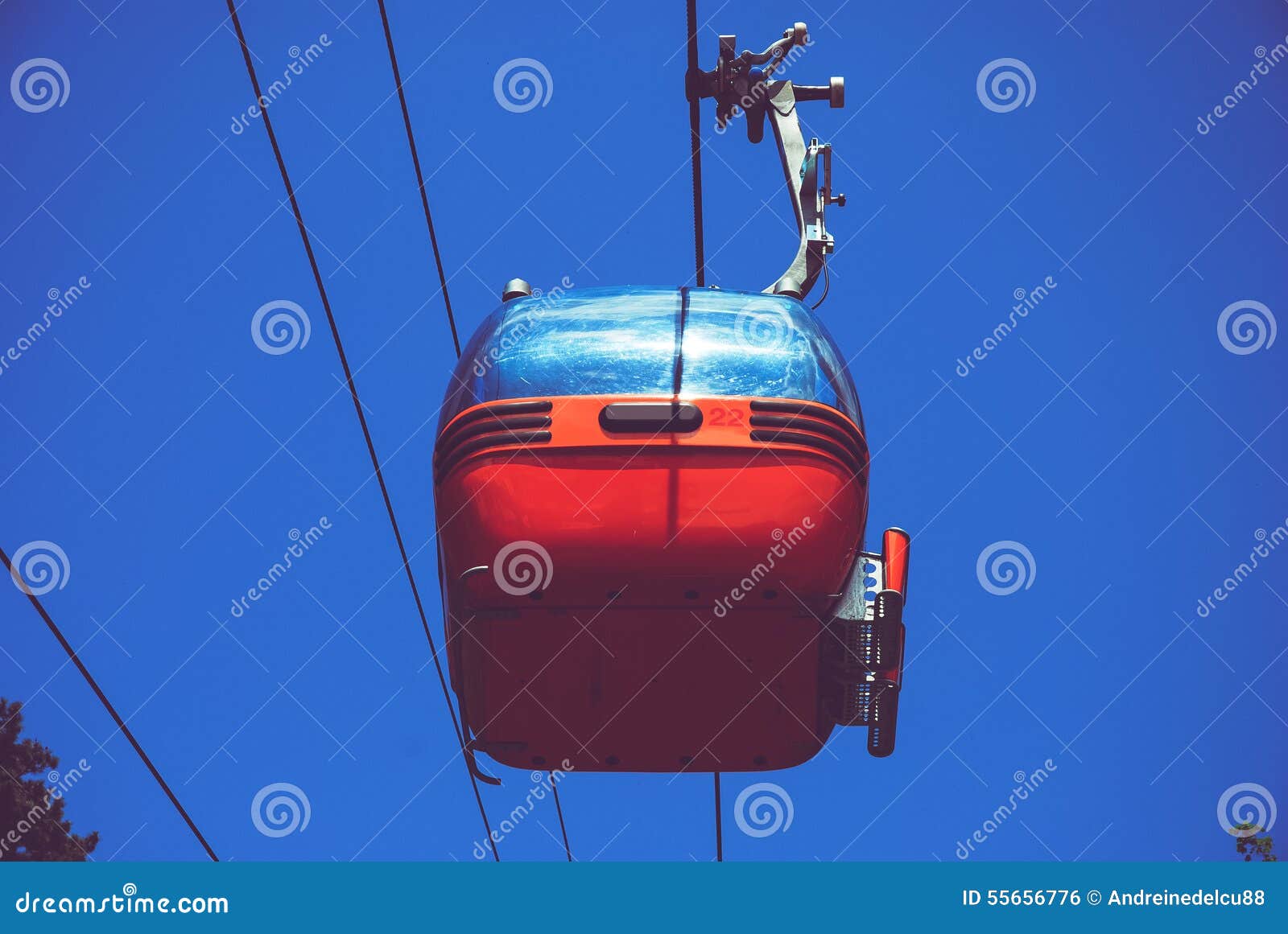Gondola Ropeway stock photo. Image of mountain, suspended - 55656776