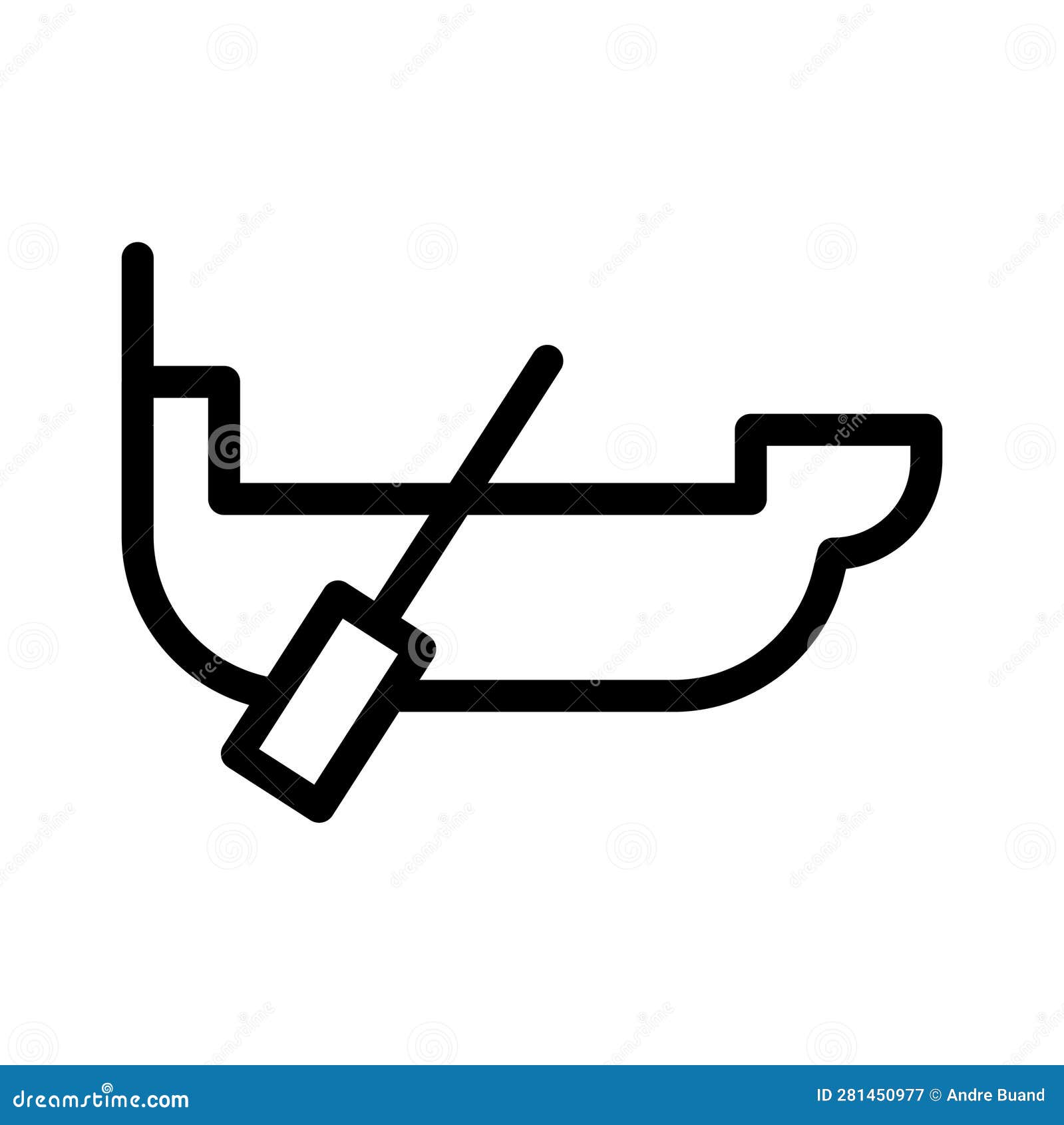 Gondola Transport Vector Line Icon Stock Vector - Illustration of line ...