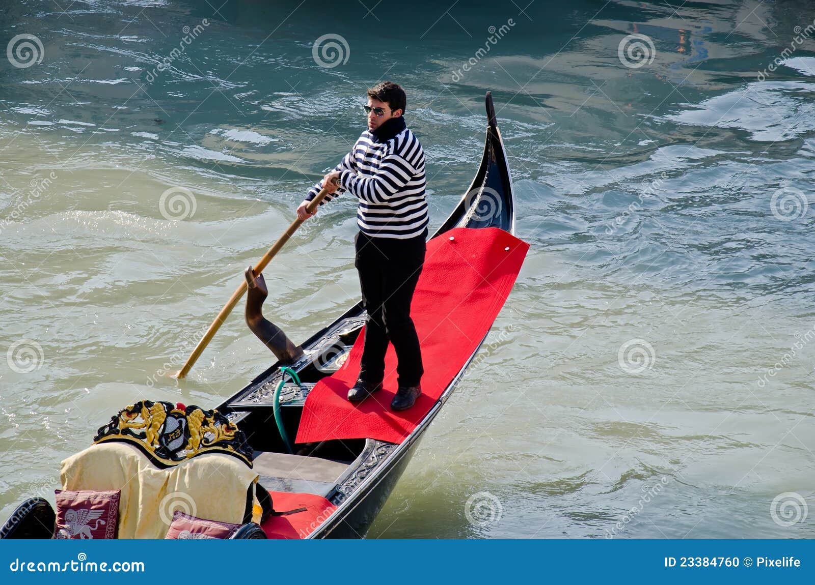 Gondolier immagine editoriale. Immagine di storico, immagine - 23384760