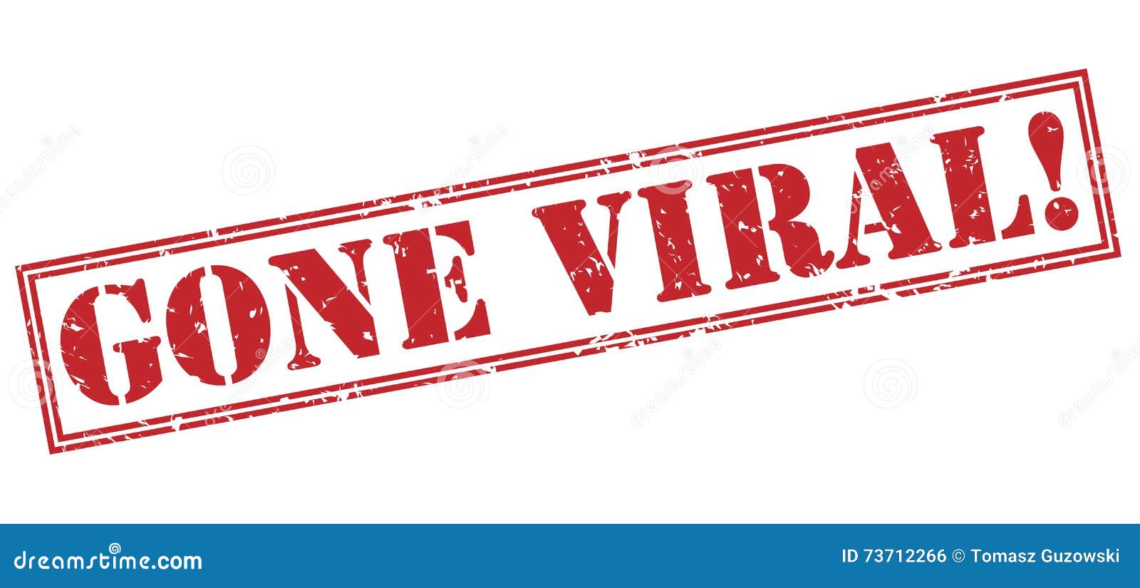 Gone Viral ! Red Stamp Royalty-Free Stock Image | CartoonDealer.com ...