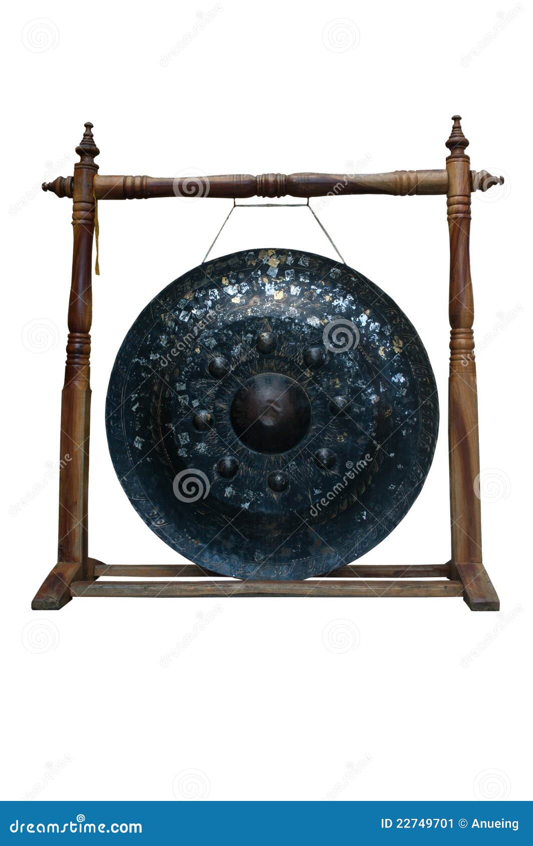Gong image stock. Image du tambour, marteau, coup, asiatique - 22749701