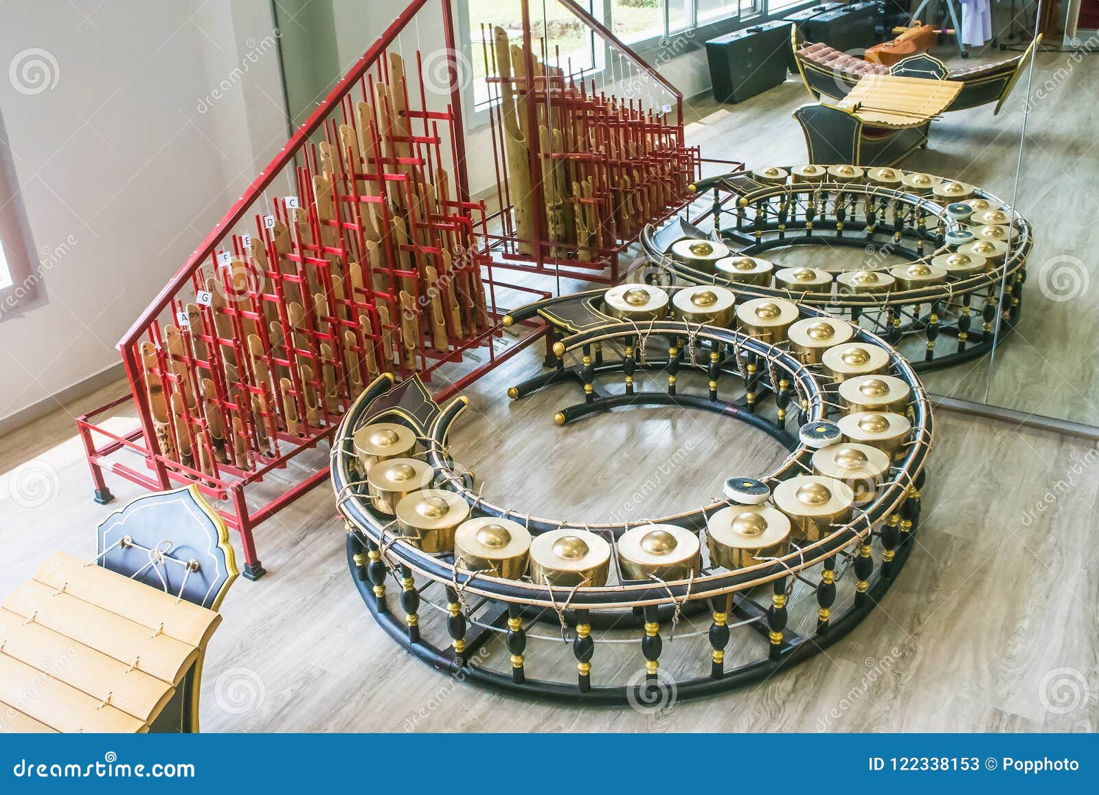 Gong is a Thai Musical Instruments Stock Image - Image of conservation ...