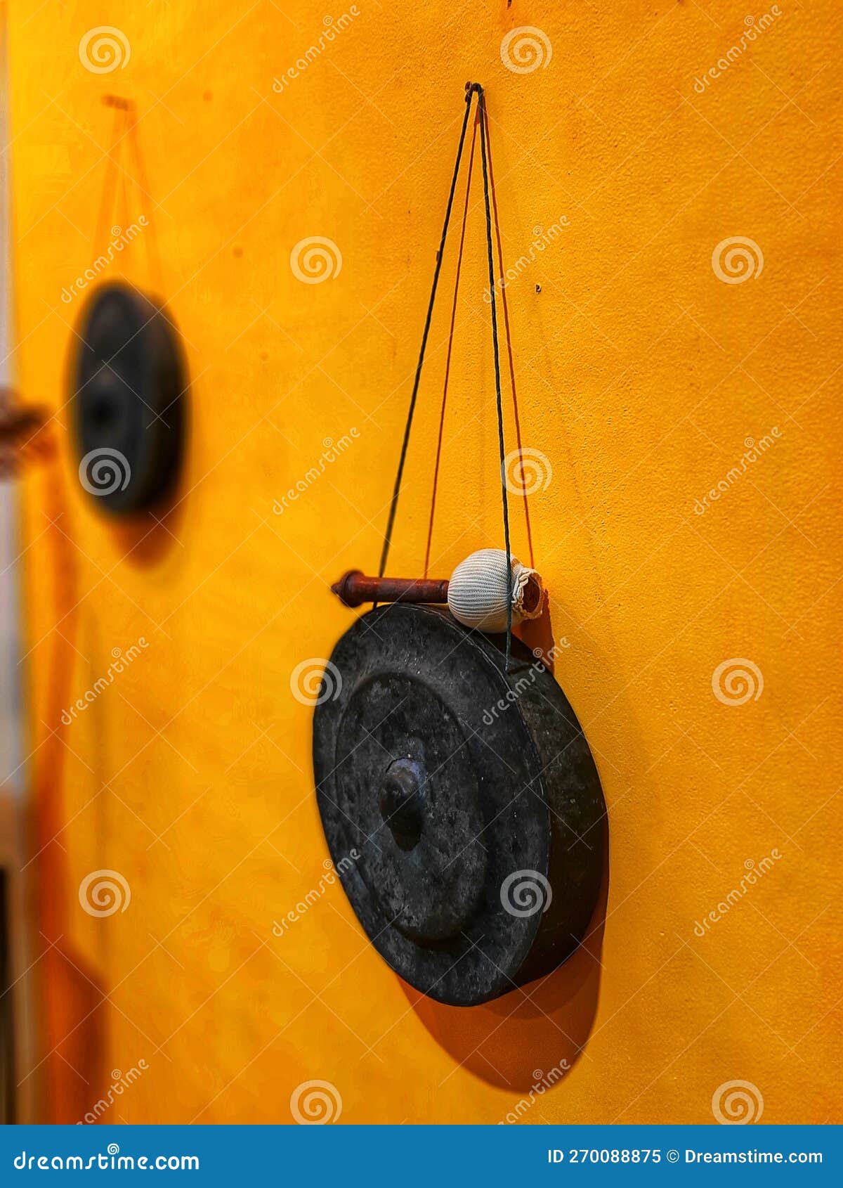 Gong Traditional Dikir Barat Instrument Stock Image - Image of guitar ...
