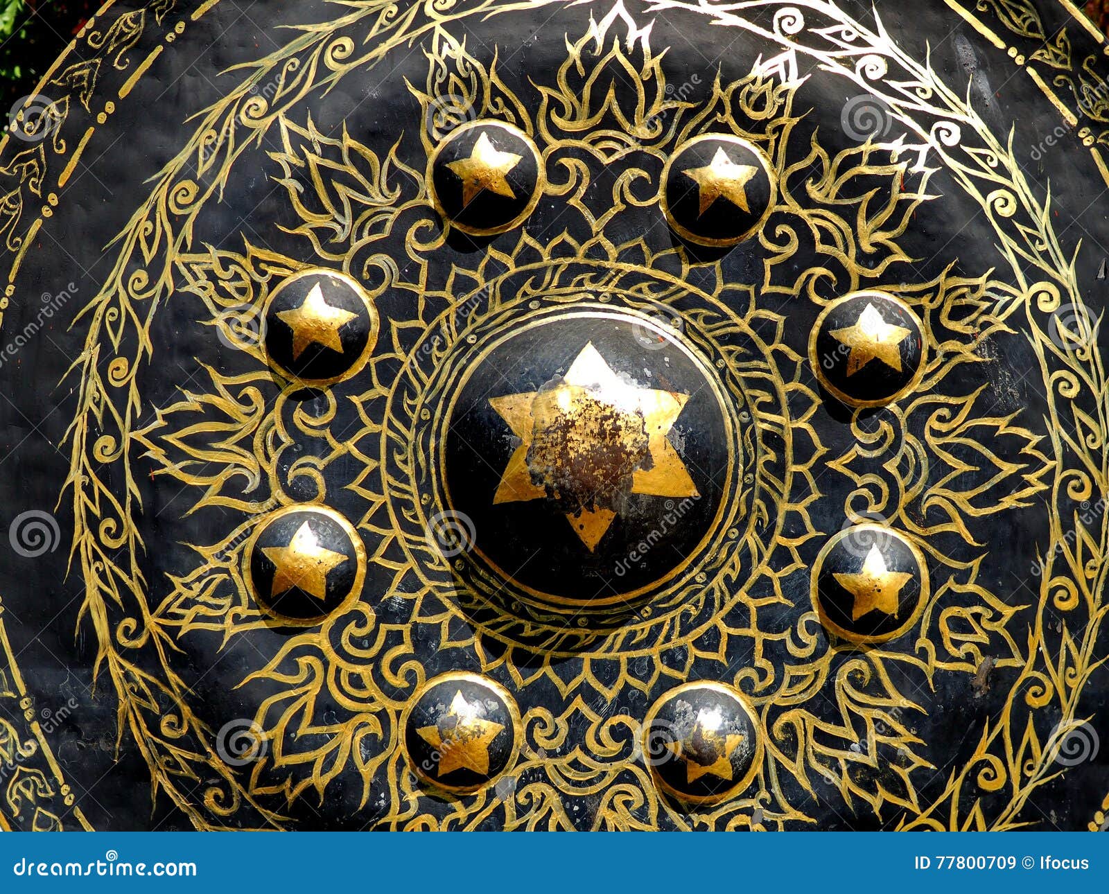 Gongo Grande De La Entrerrosca Imagen de archivo - Imagen de aislado ...