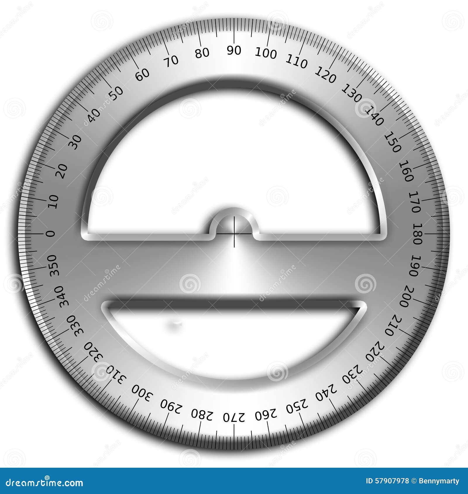 Goniometro illustrazione di stock. Illustrazione di matematica - 57907978