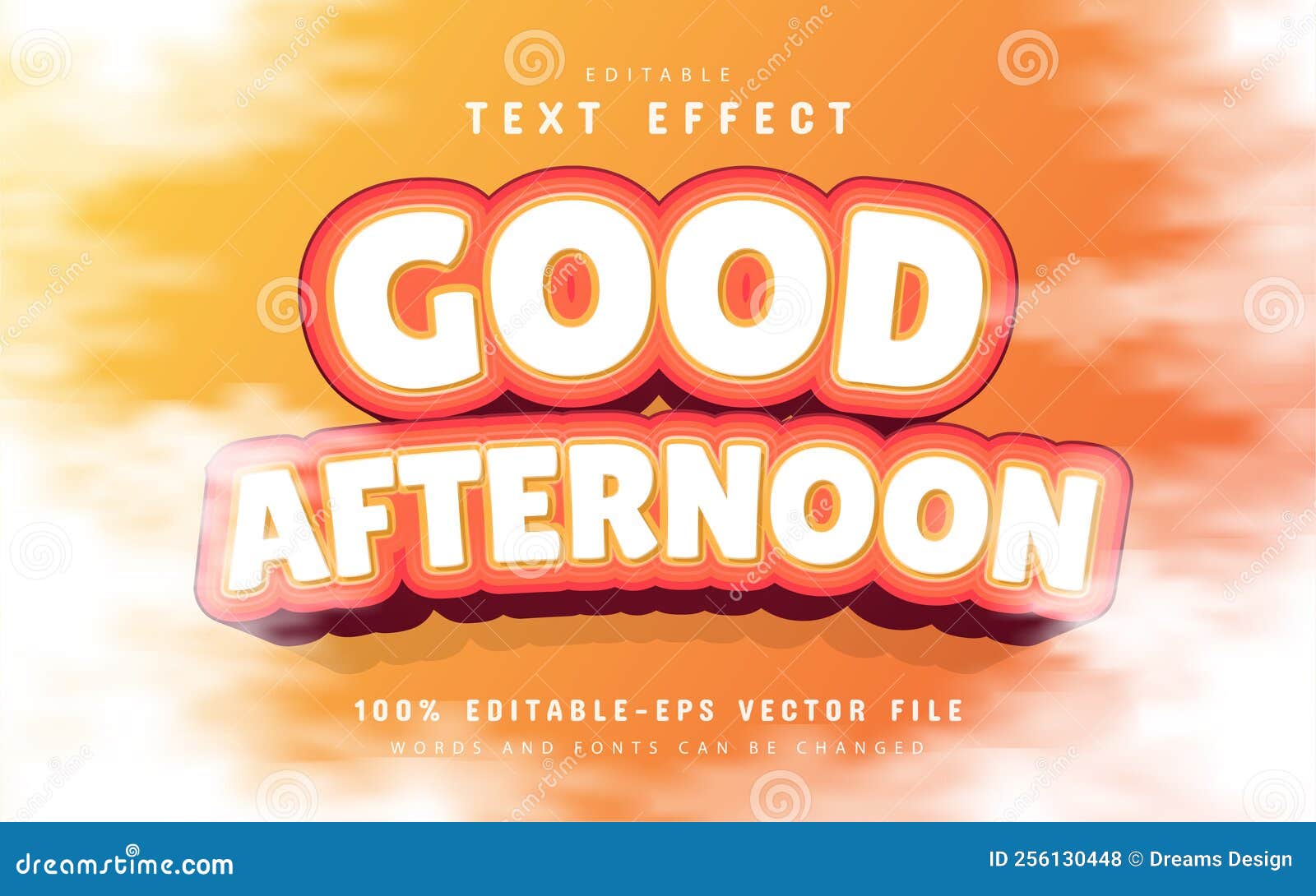 Good Afternoon Phrase Handwritten. Modern Calligraphy Text. Isolated ...