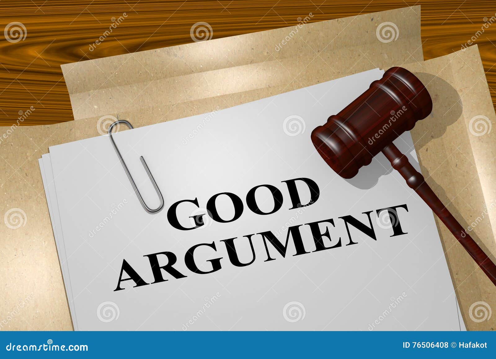 Good Argument - Legal Concept Stock Illustration - Illustration of ...