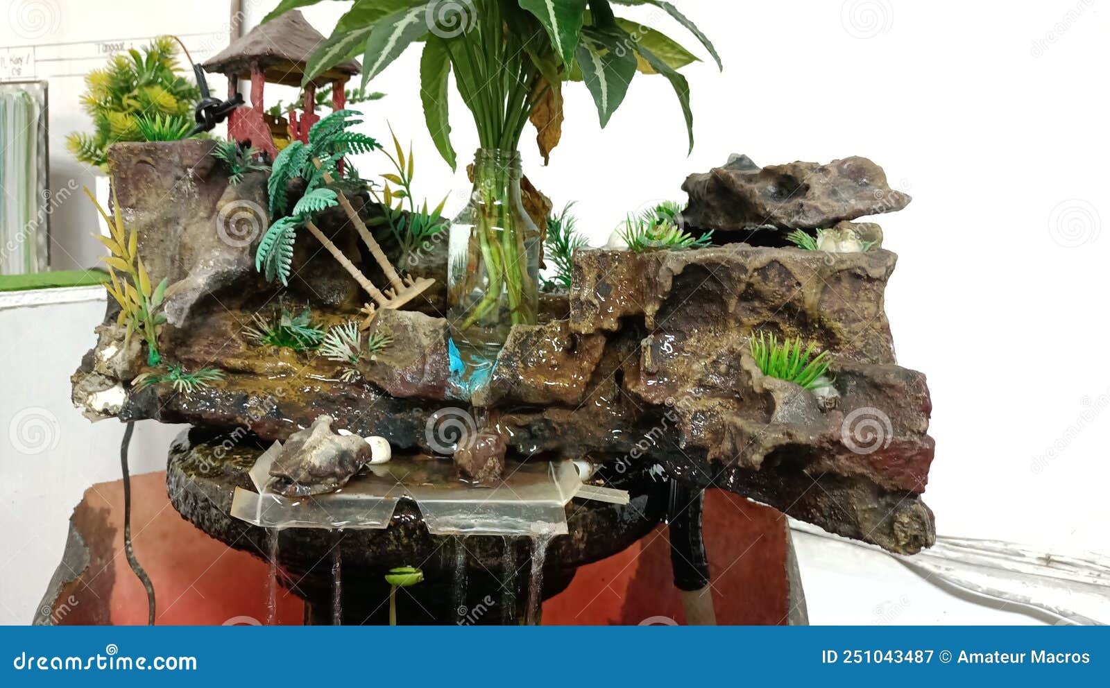 Artificial Ecosystem As A Complement To An Aquarium Stock Image ... Artificial Ecosystem As A Complement To An Aquarium Stock Image ...