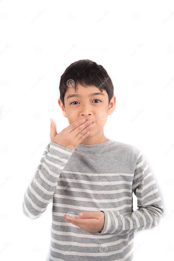 Good ASL Sign Language Communication Stock Image - Image of gesture ...