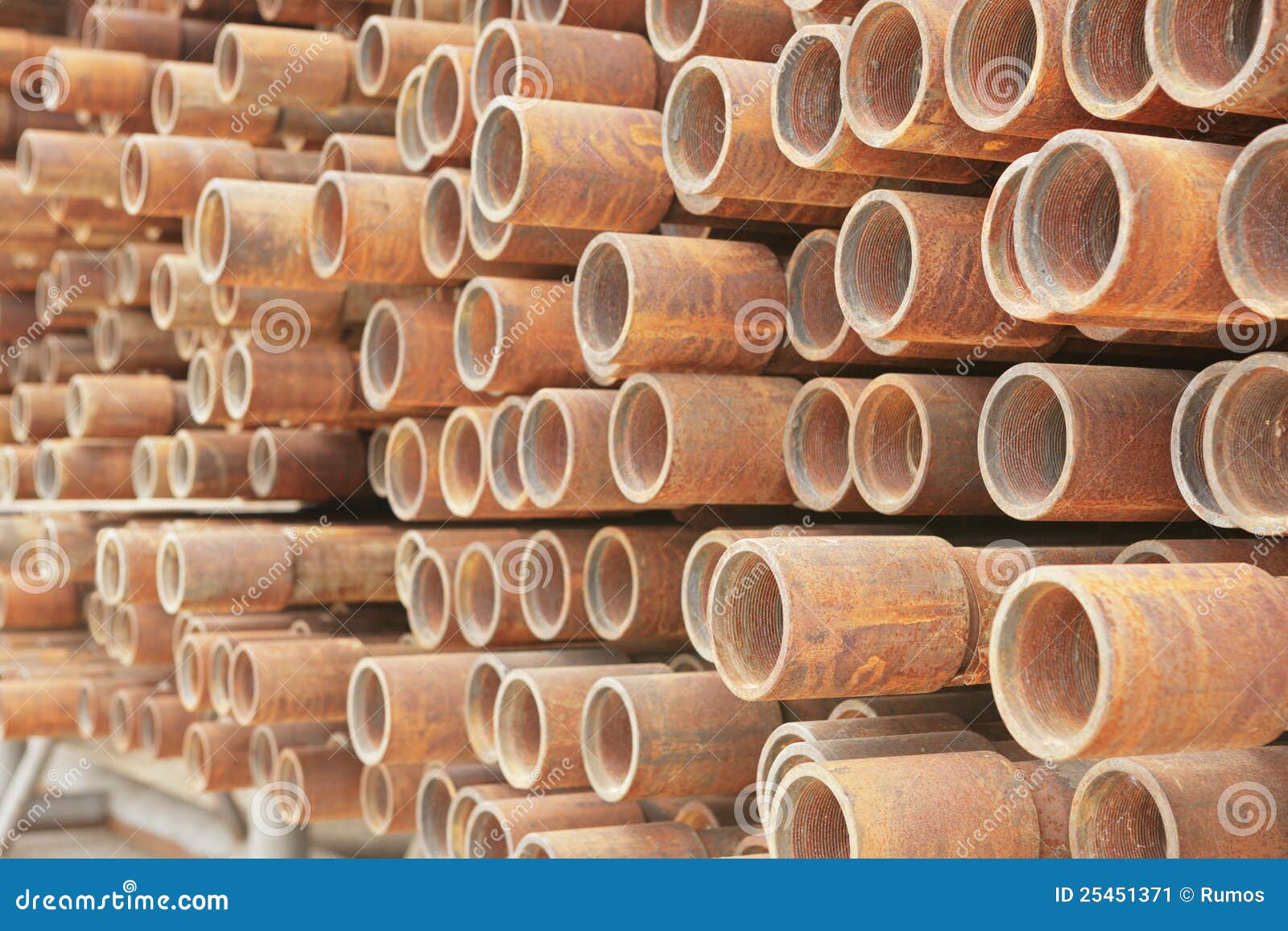 Good Background from Rusty Pipes in Outdoor Stock Image - Image of ...