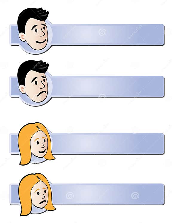 Good and bad stickers. stock vector. Illustration of good - 17665525