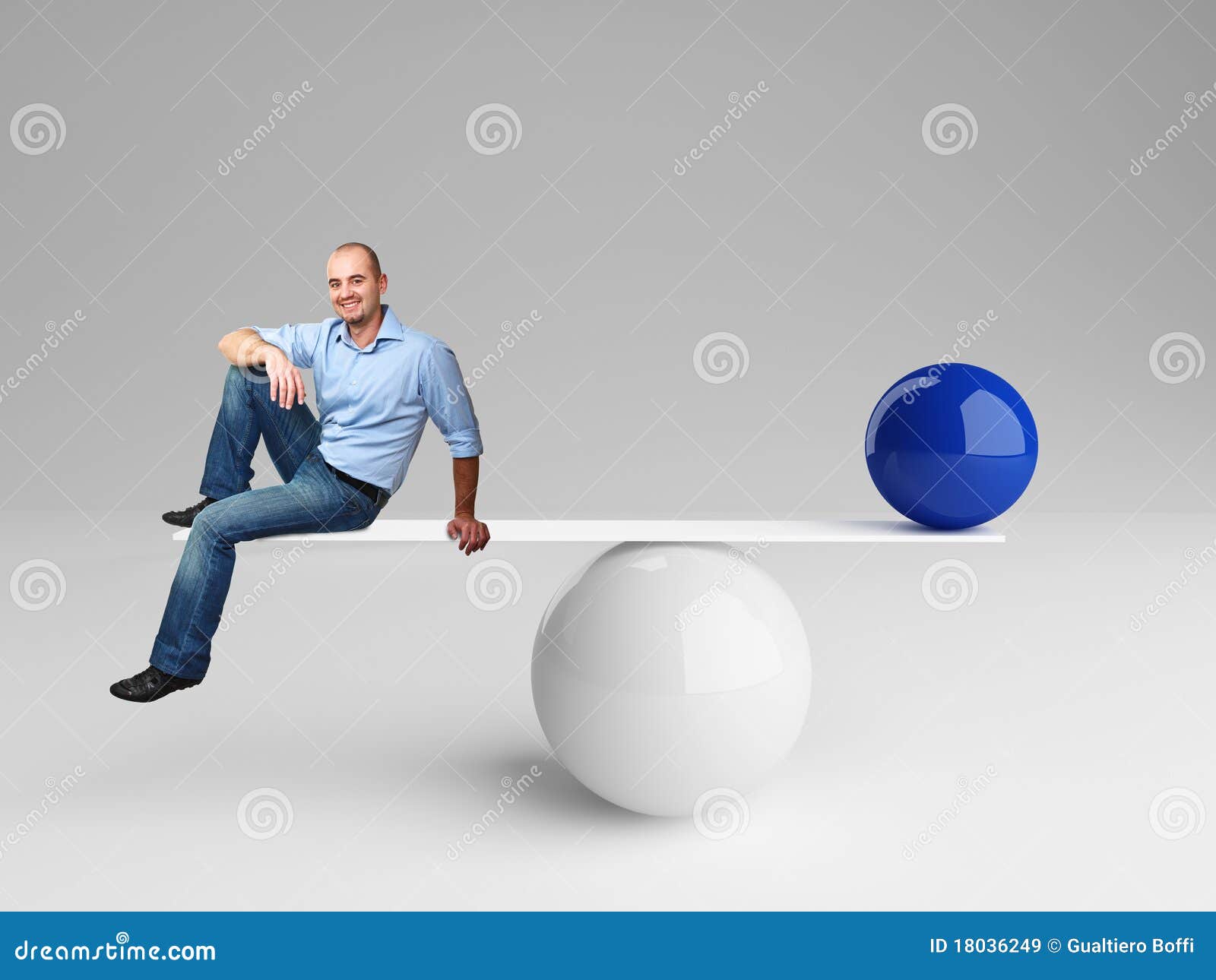 Good balance stock image. Image of ball, swing, isolated - 18036249