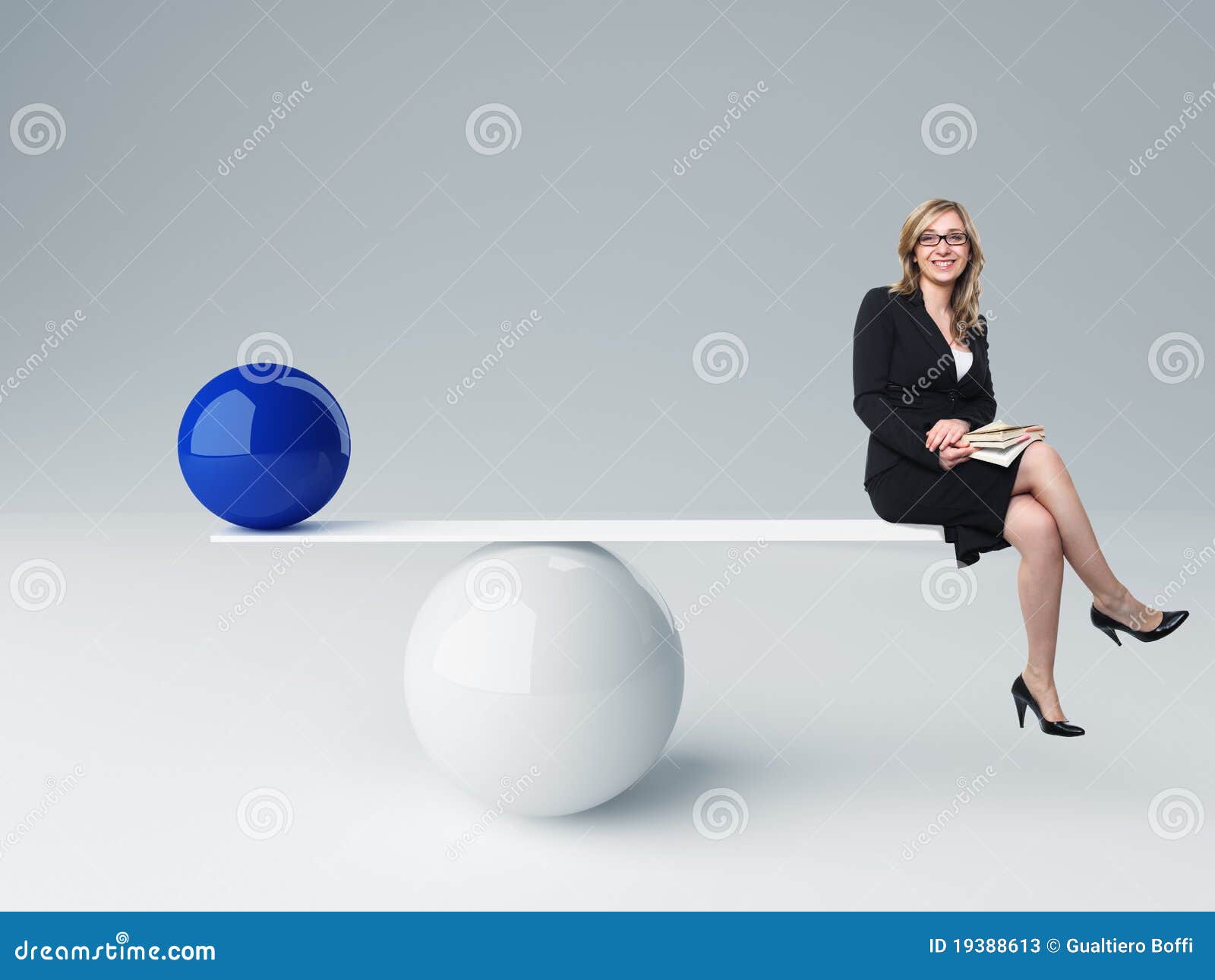 Good balance stock image. Image of scale, spheres, caucasian - 19388613