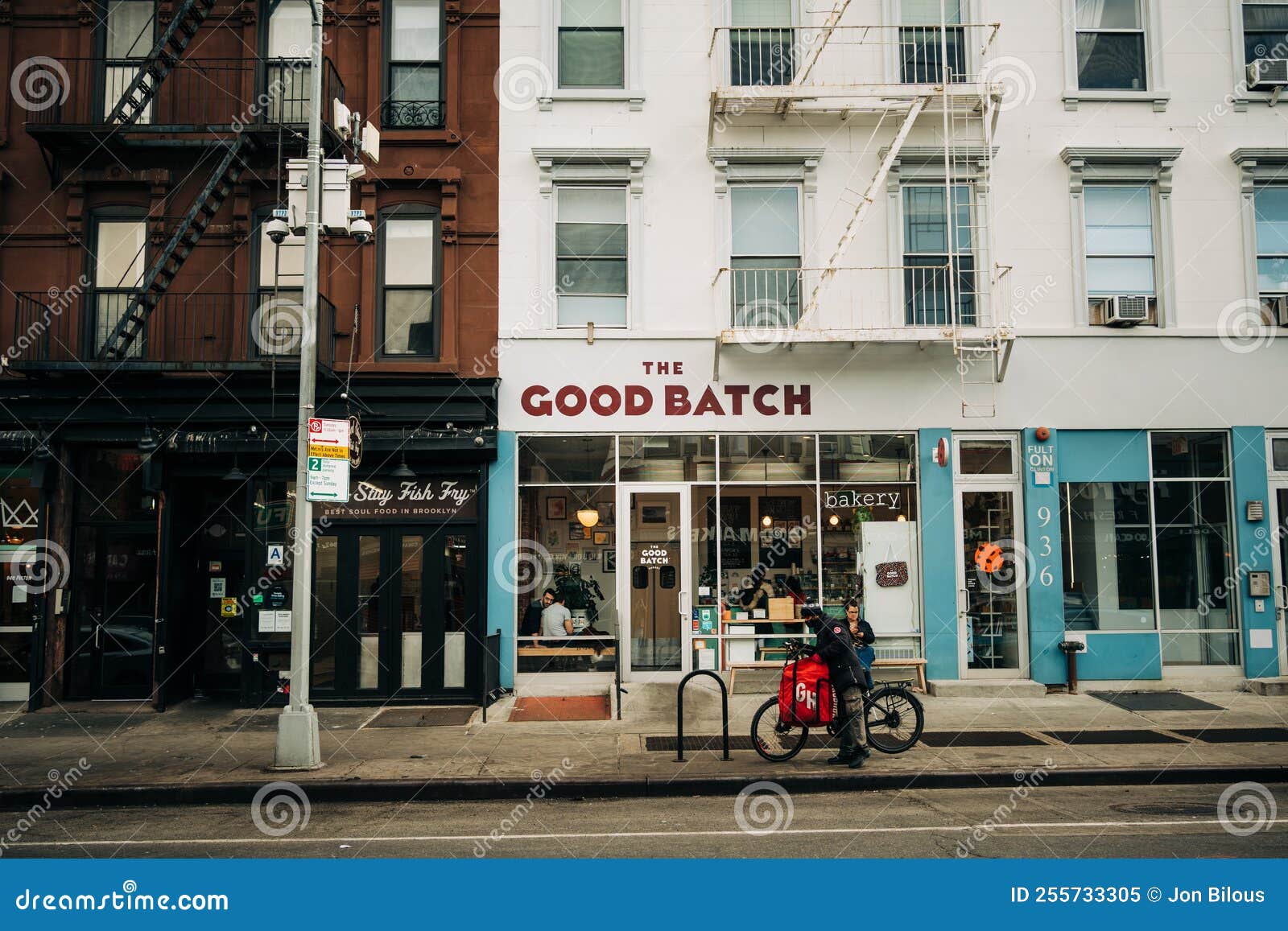 The Good Batch Bakery Sign, Brooklyn, New York Editorial Image - Image ...