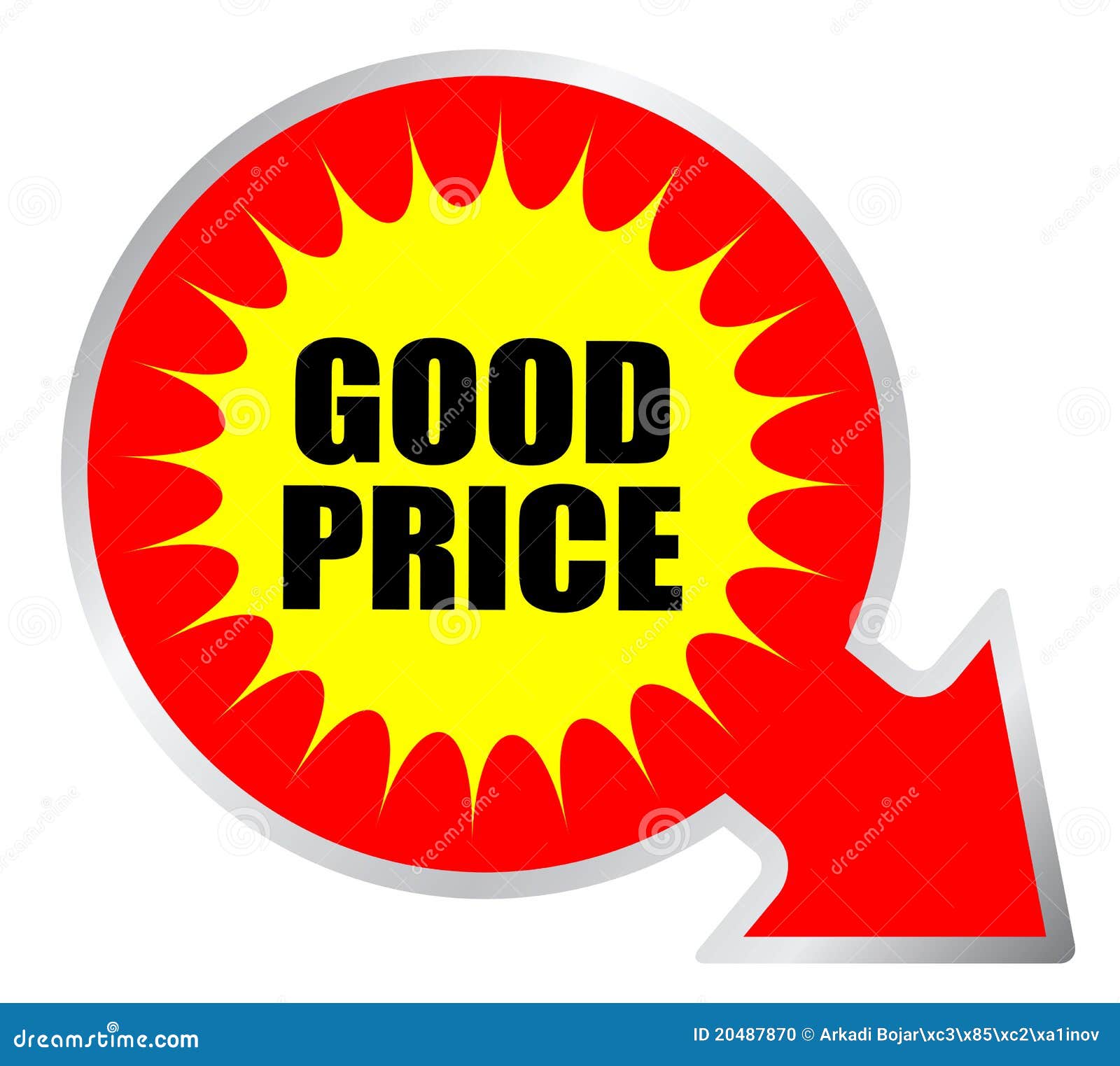 Good best price stock vector. Illustration of shop, seal - 20487870