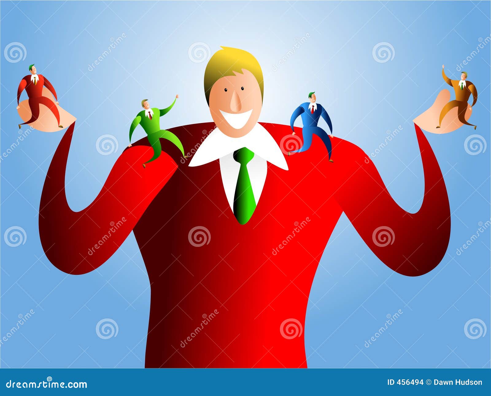 Good boss stock vector. Illustration of company, honour - 456494
