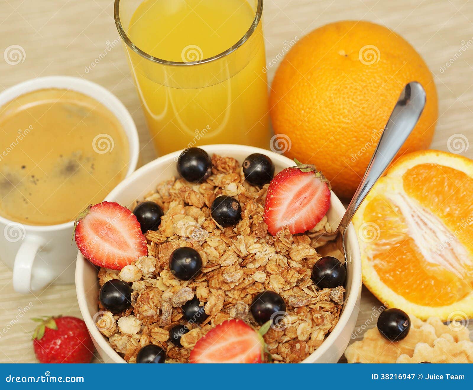 Good breakfast stock image. Image of fresh, morning, dessert - 38216947