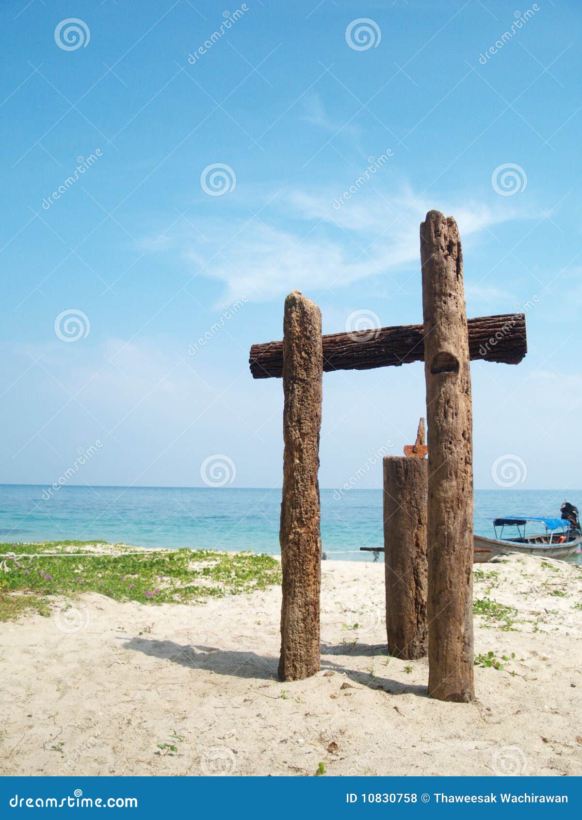 Good Bye Beach stock photo. Image of billboard, view - 10830758