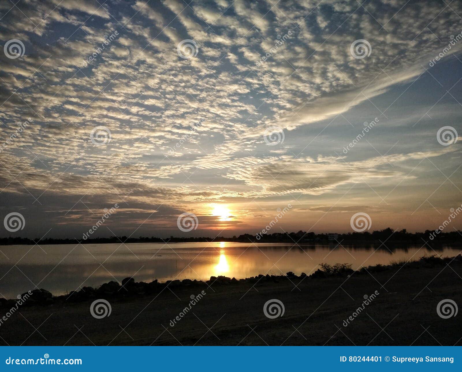 Good bye sun stock image. Image of sunset, view, thailand - 80244401