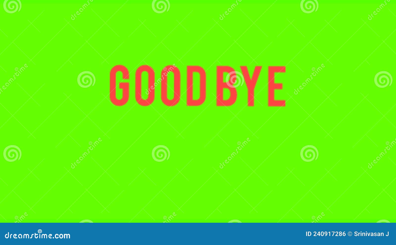 Good Bye Waving on Green Screen Background Stock Footage - Video of ...