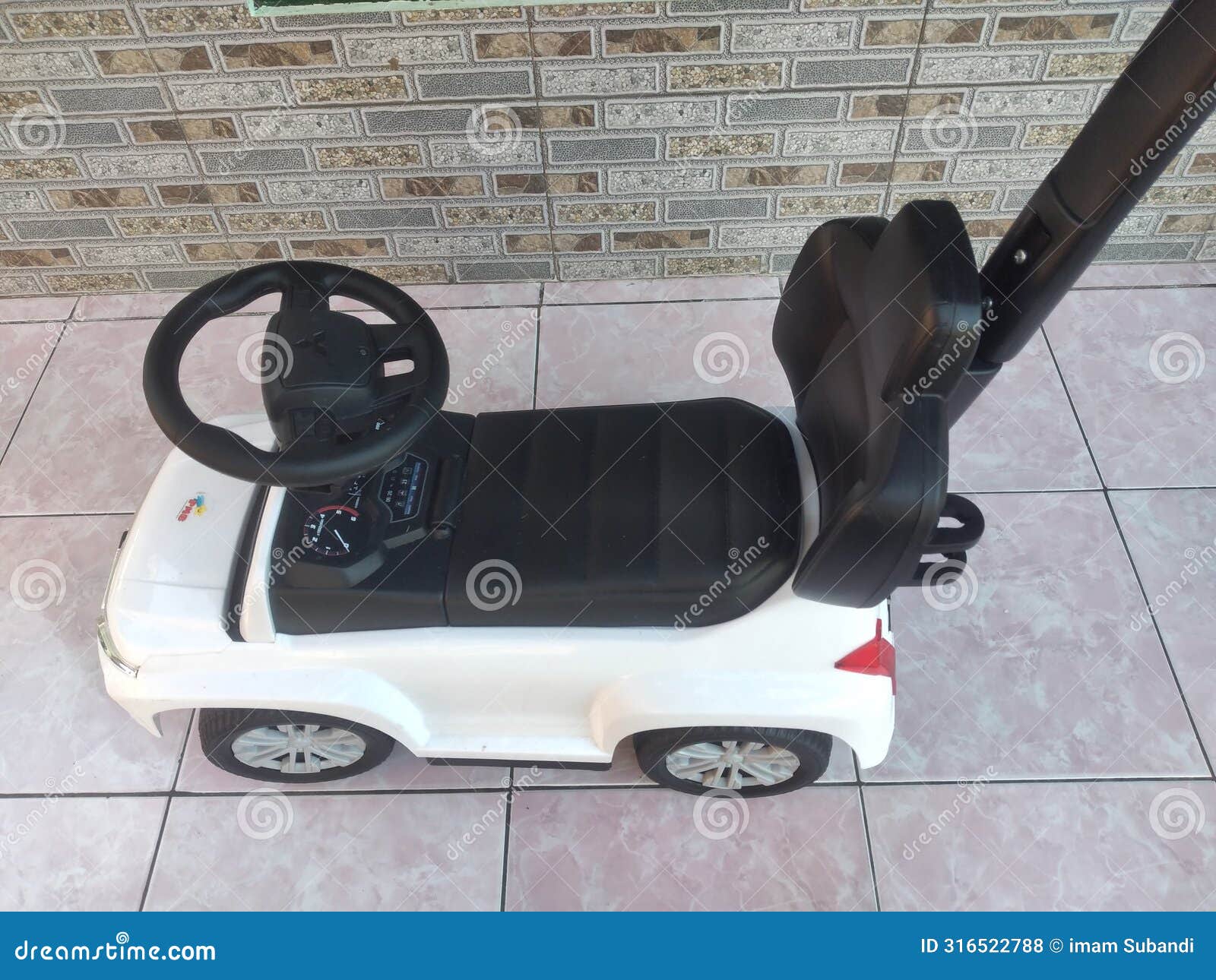 A Good and Cheap Toy Car for Children Stock Photo - Image of black ...