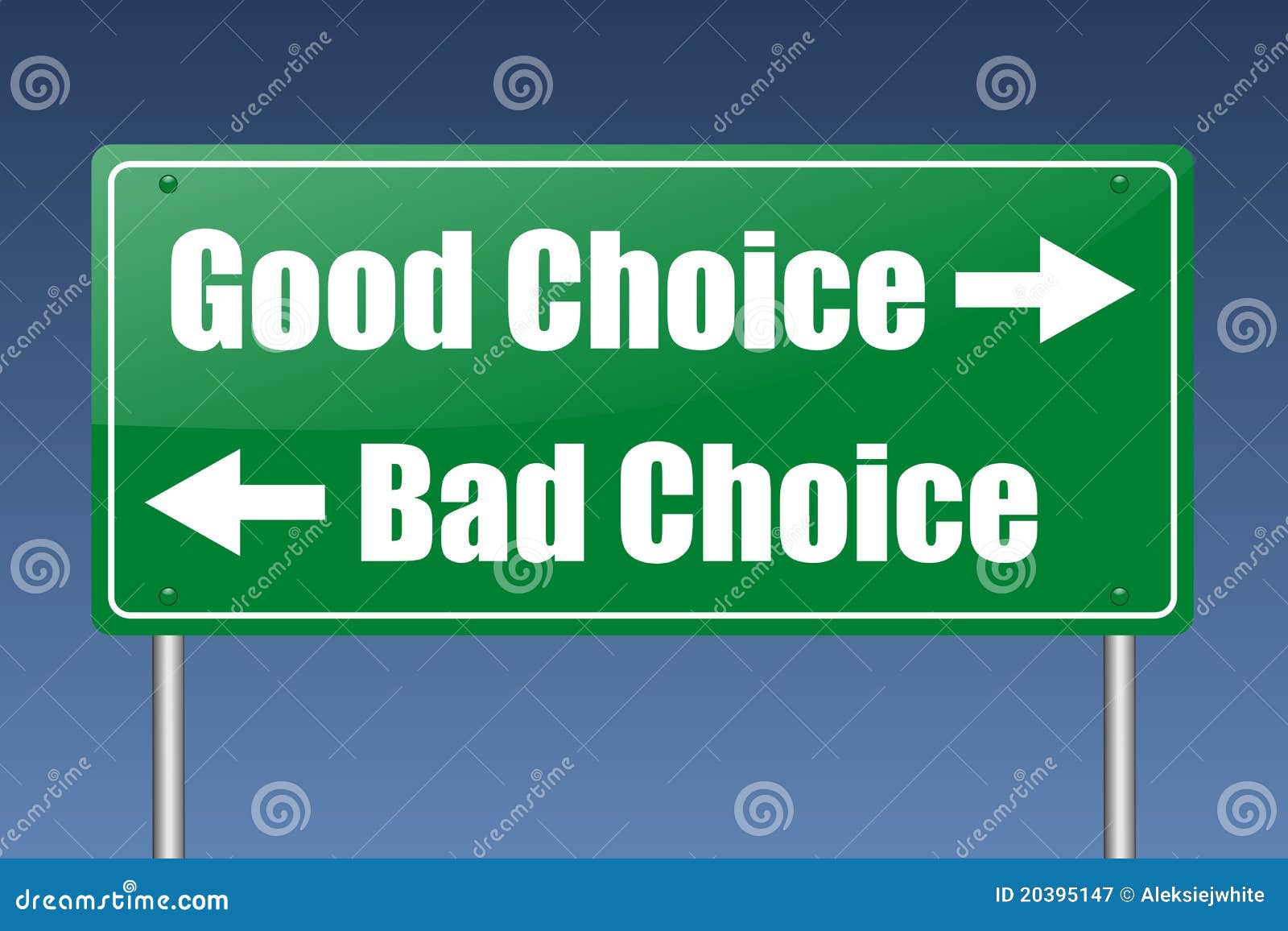 Good choice bad choice stock illustration. Illustration of attractive ... Good choice bad choice stock illustration. Illustration of attractive ...