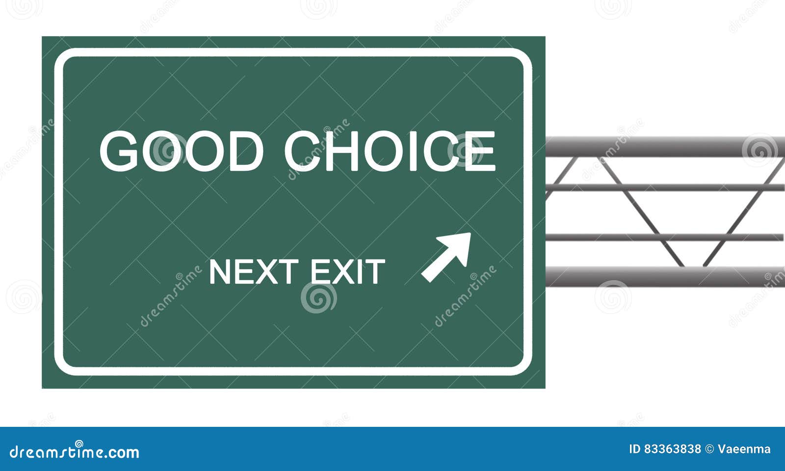 Good choice stock illustration. Illustration of isolated - 83363838