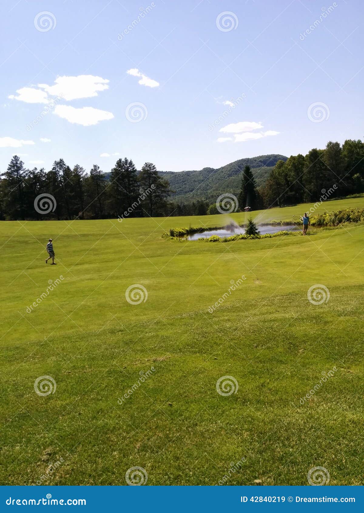 Good day for golf stock image. Image of good, golf, equipment - 42840219