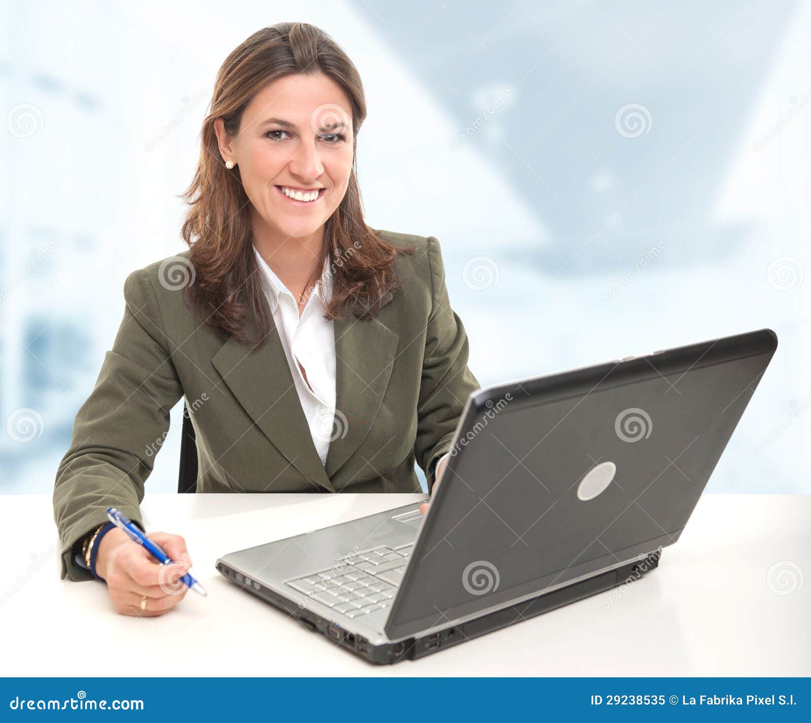 Good day at the office stock image. Image of smiling - 29238535