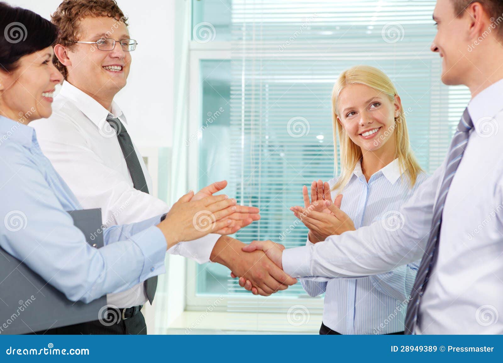 Good deal stock image. Image of businesswoman, employee - 28949389