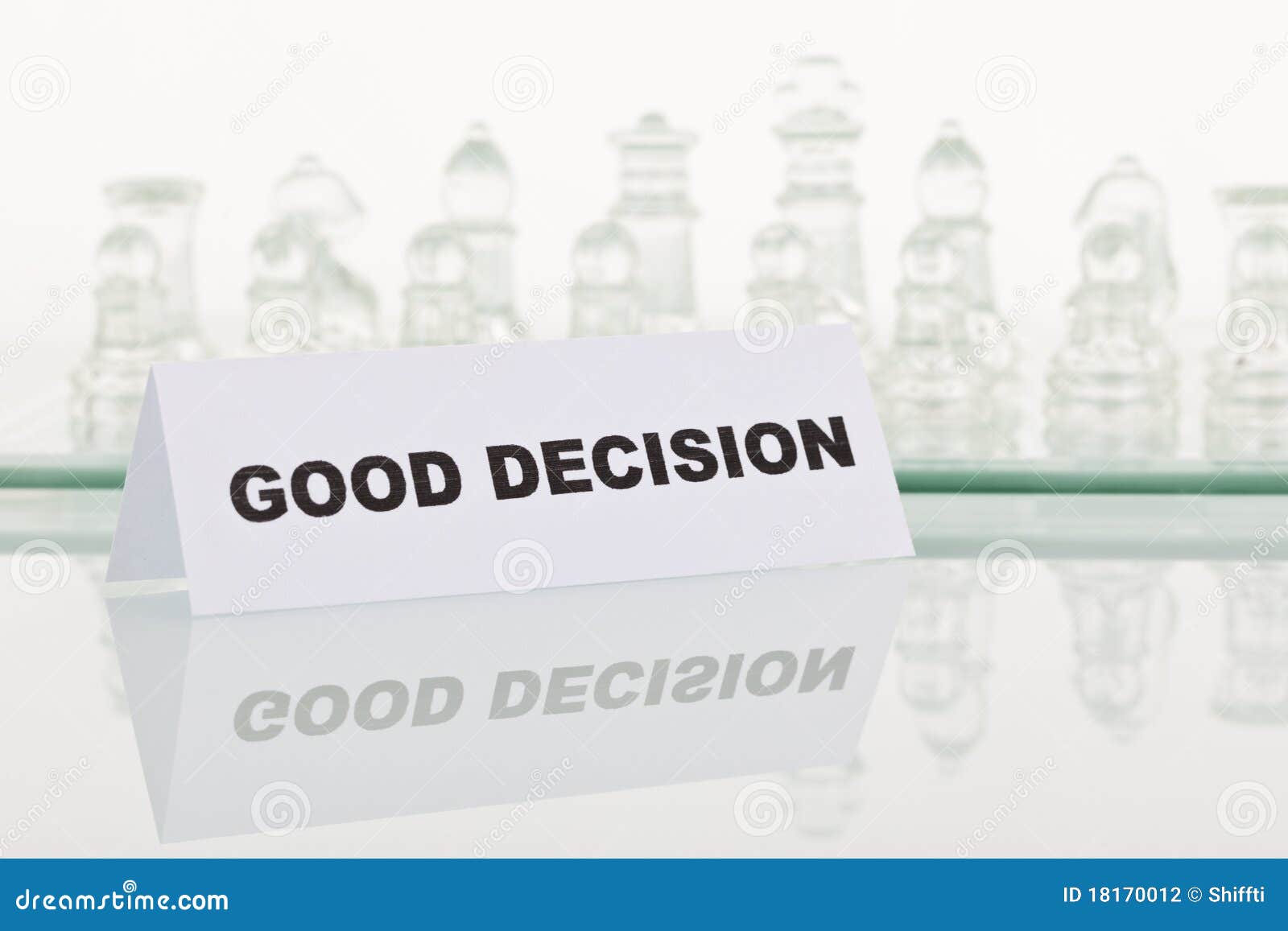 Good decision stock photo. Image of macro, card, recreational - 18170012