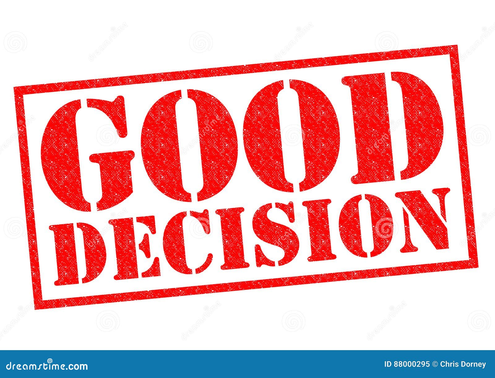 GOOD DECISION stock illustration. Illustration of good - 88000295
