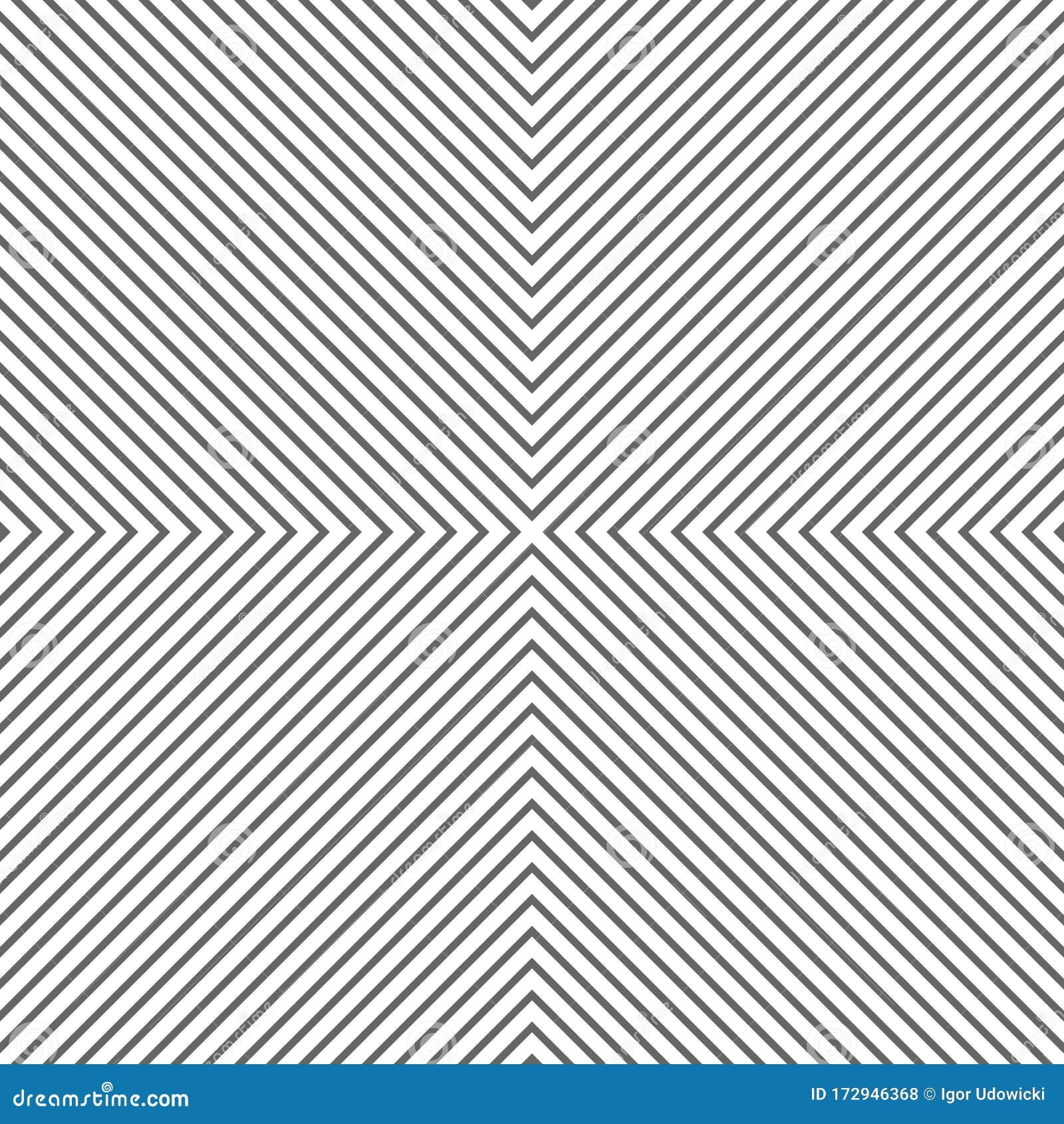 Black and White Geometric Seamless Pattern. Cross Shape from Oblique ...