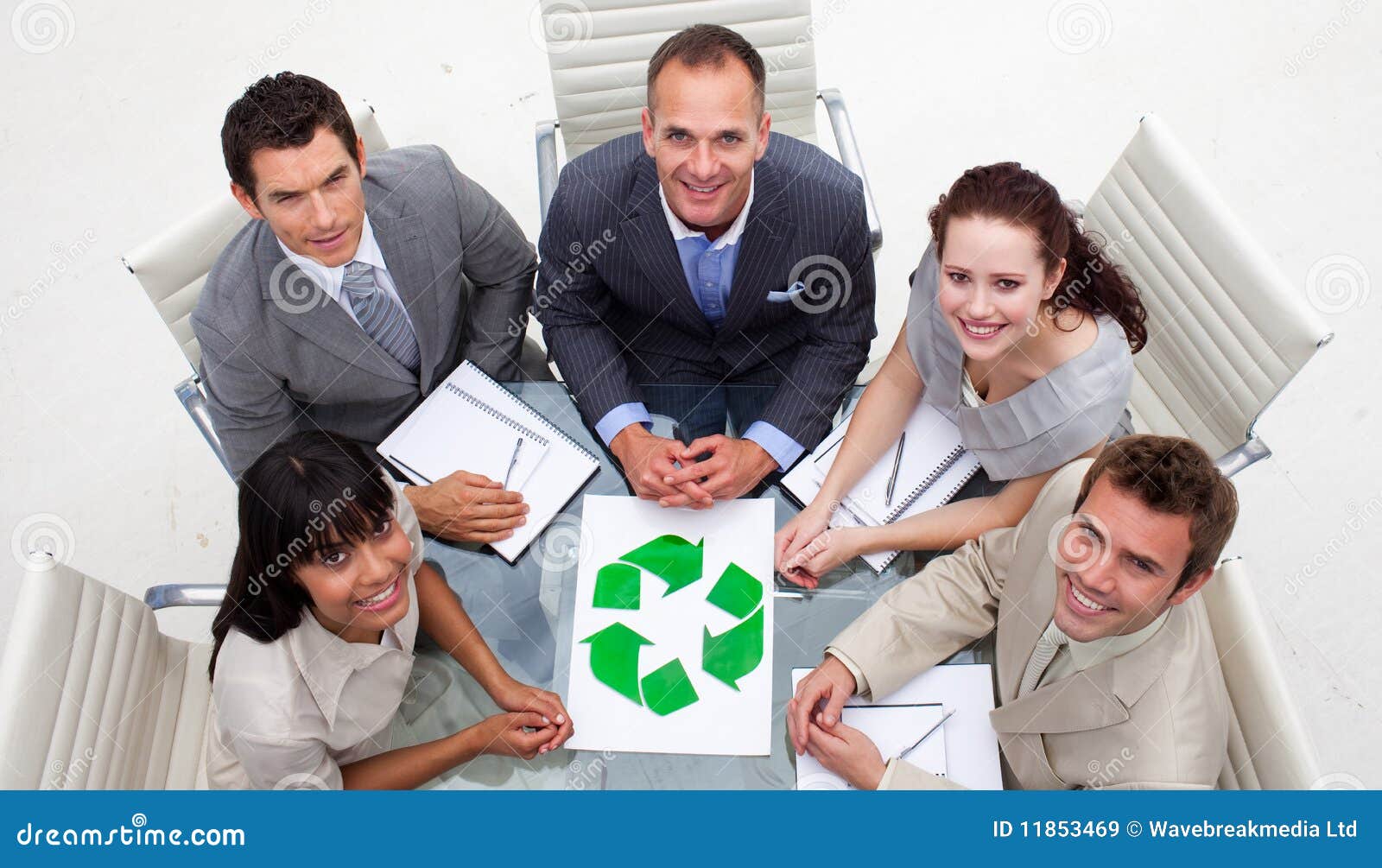Good Environmental Practices in a Meeting Stock Image - Image of good ...