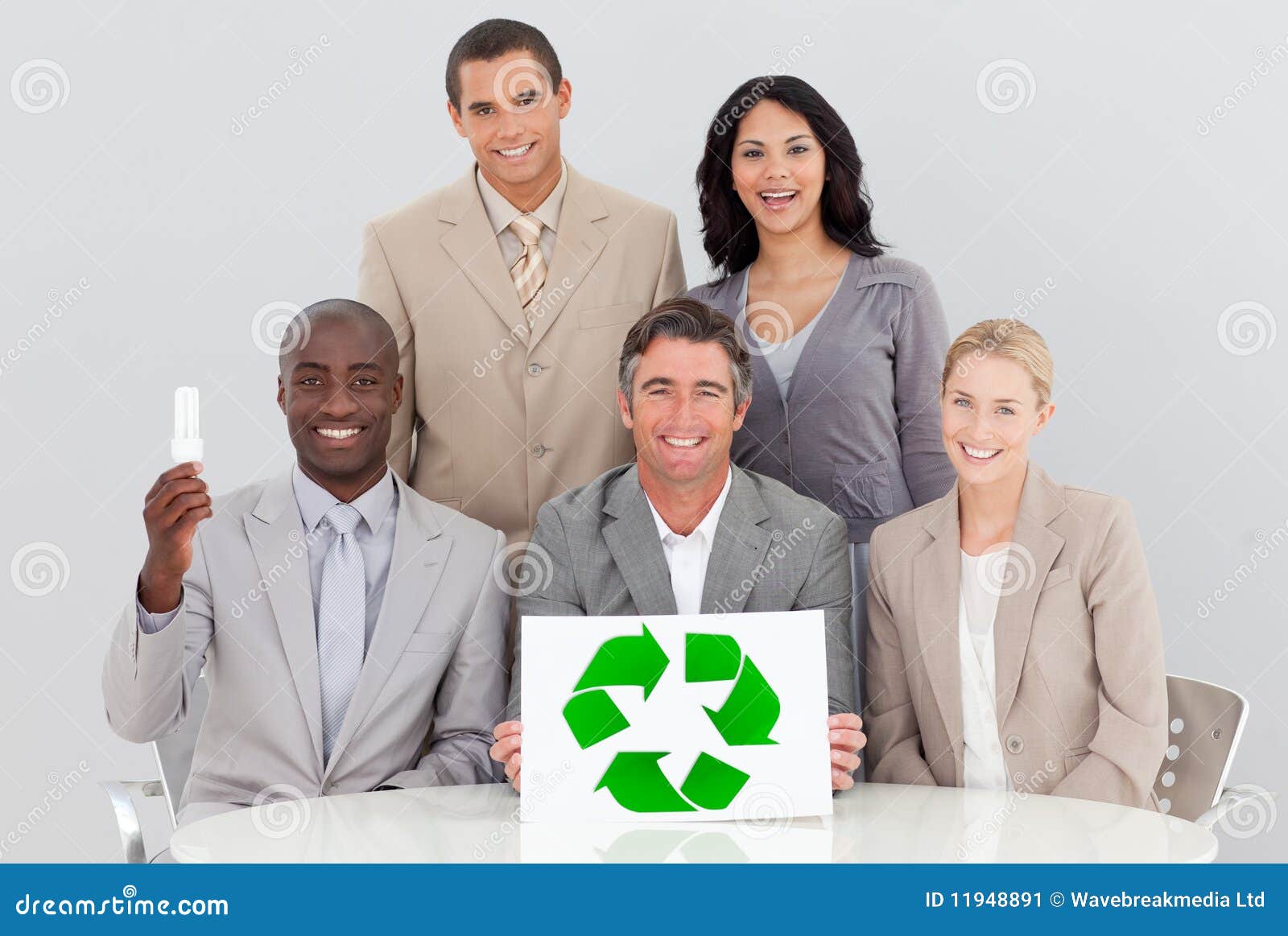 Good Environmental Practices in the Office Stock Image - Image of ...