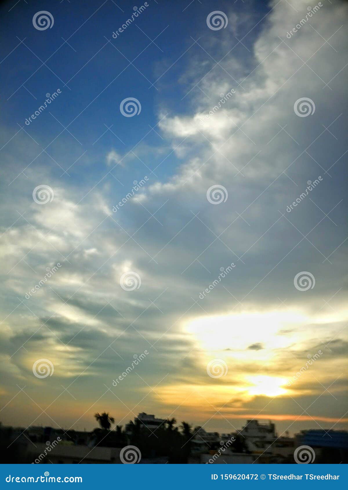 Good evening sun image.. stock photo. Image of good - 159620472